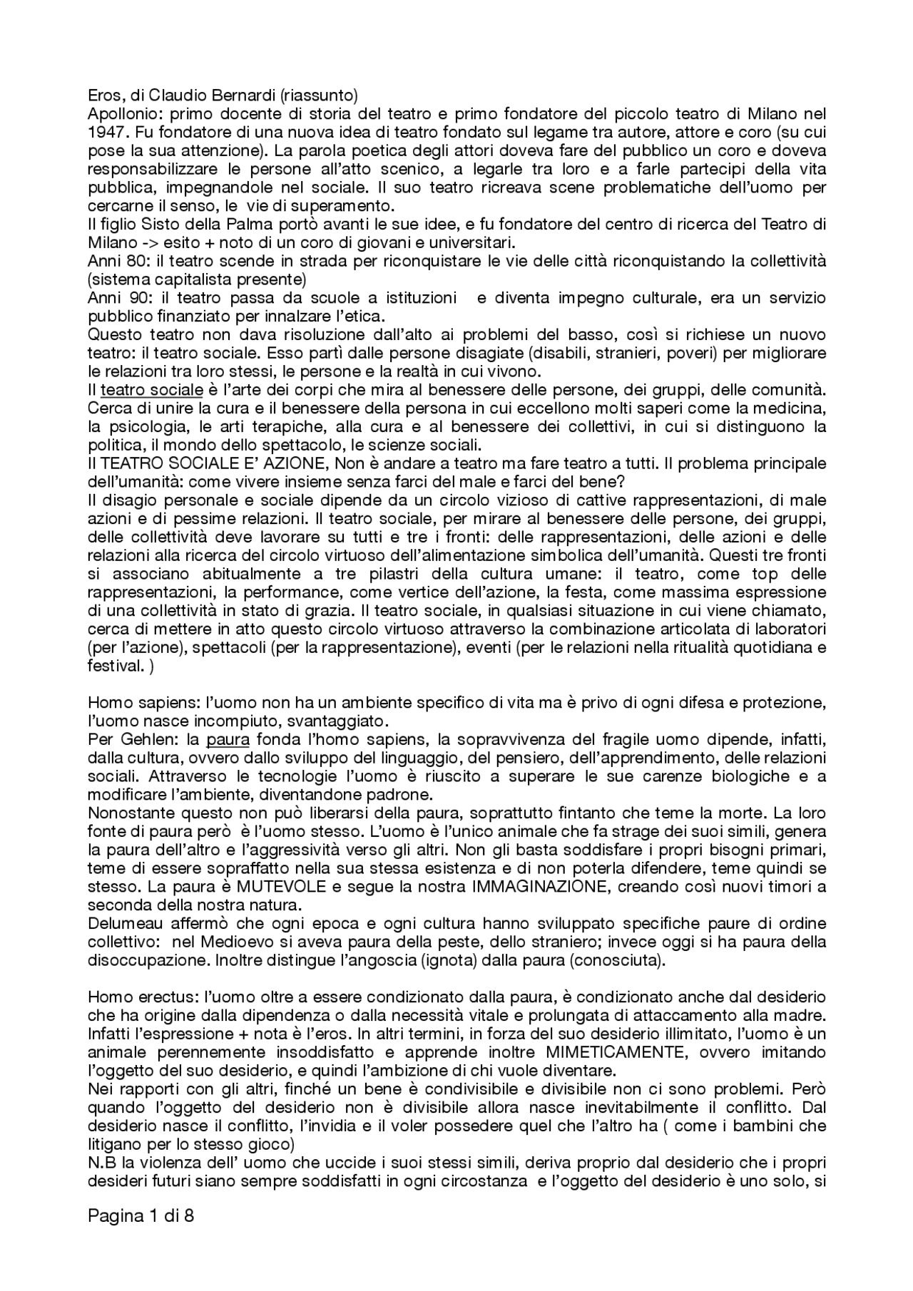 Eros Claudio Bernardi Docsity