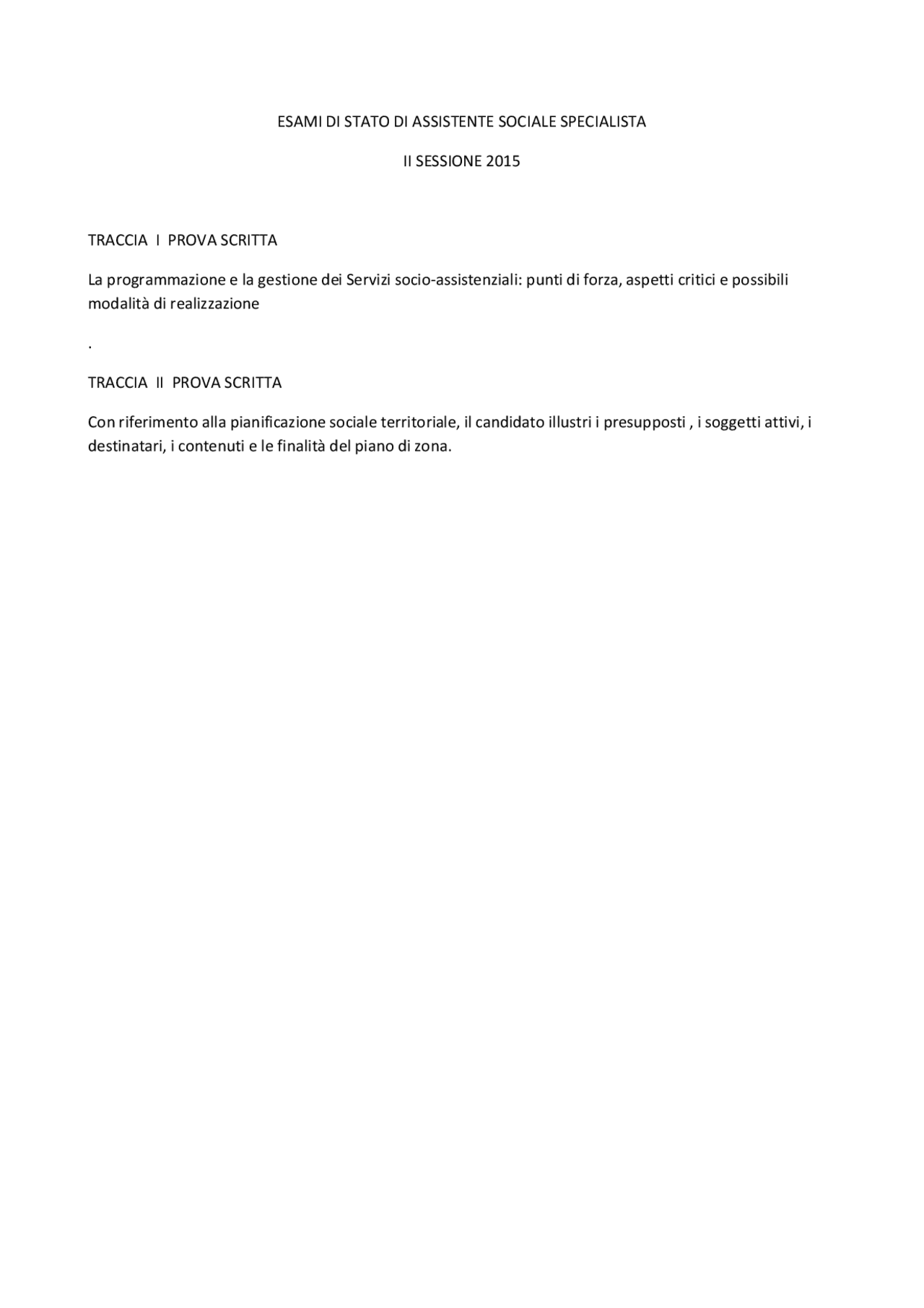 Prove 2015 Esame Di Stato Docsity