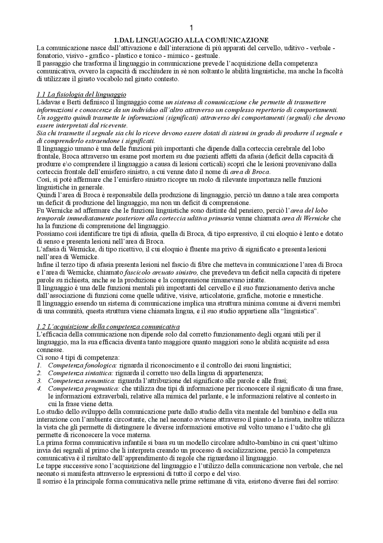 Comunicazione E Cambiamento Riassunto Completo Docsity