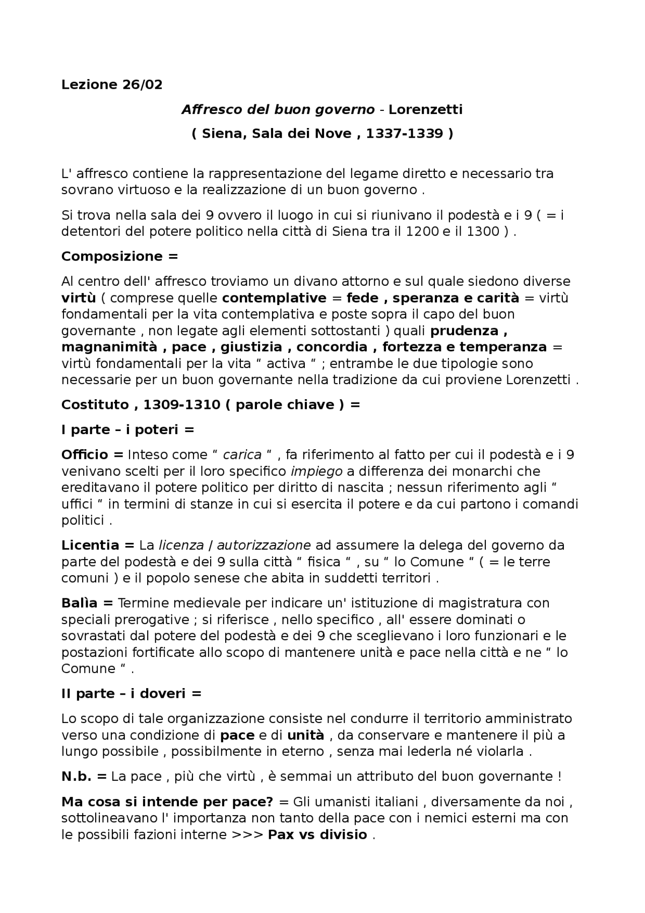 Appunti Integrati Con Manuale E Slide Dottrine Politiche I Modulo