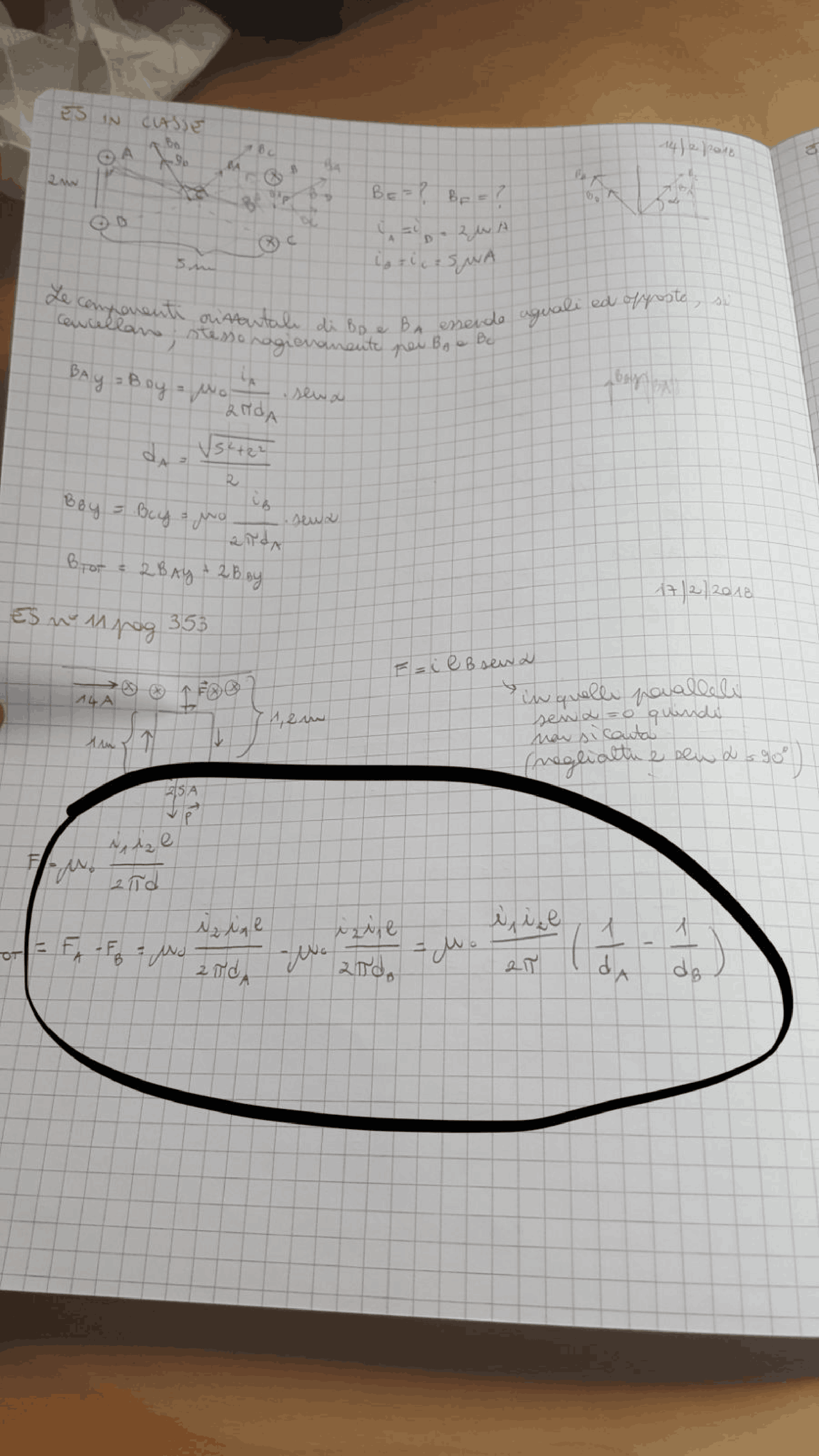 Esercizio Di Fisica Docsity