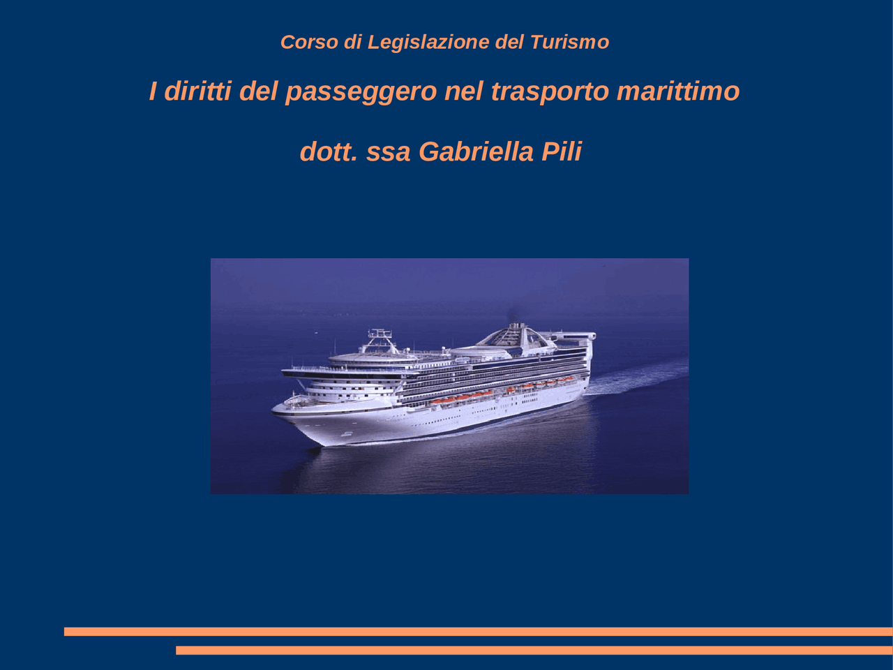 Diritto Della Navigazione Slide Di Diritto Della Navigazione Docsity