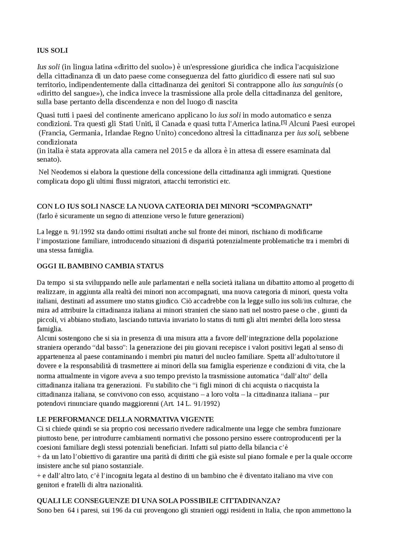 Antropologia Delle Migrazioni Docsity