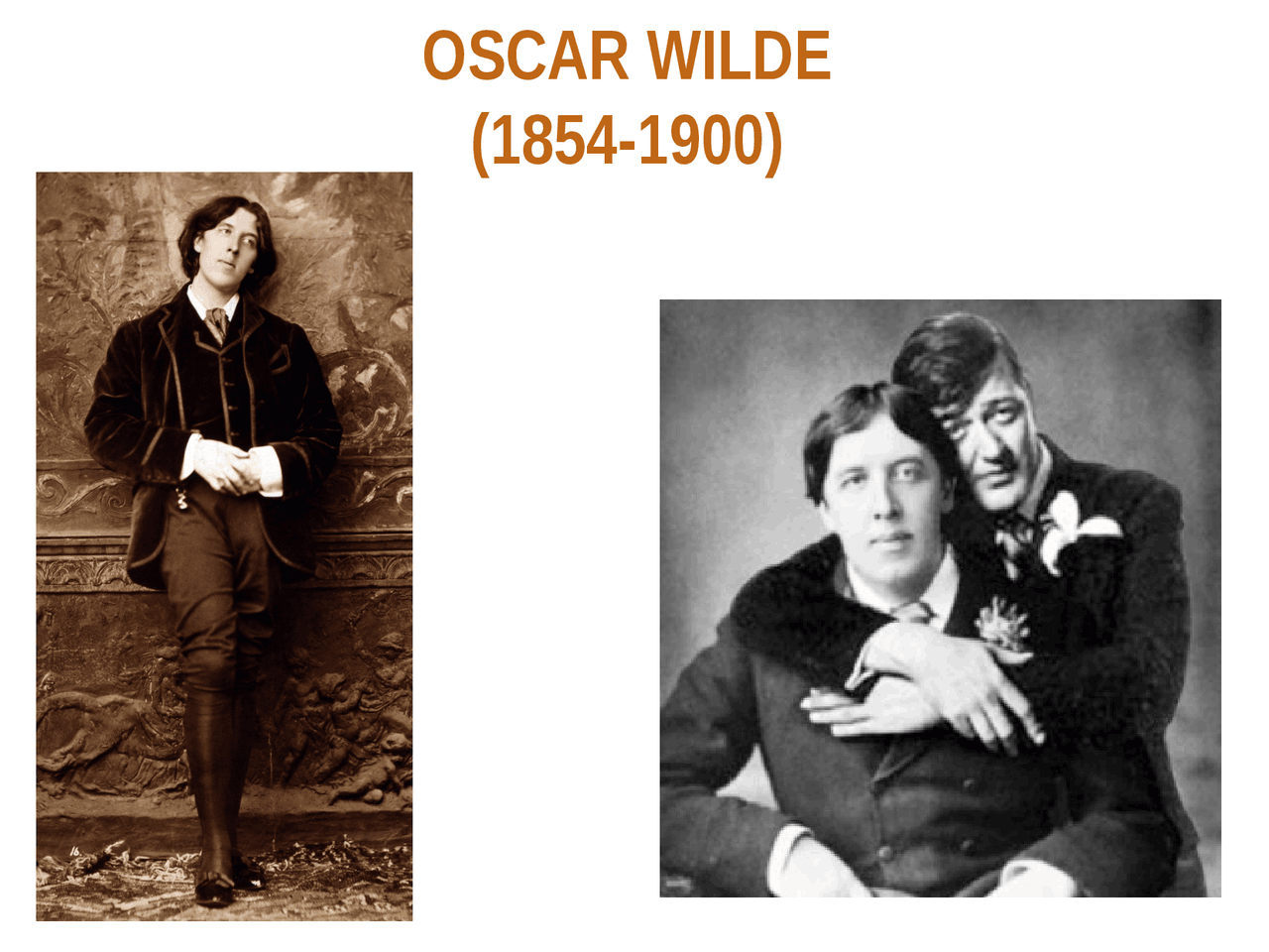 Presentazione su Oscar Wilde - Docsity