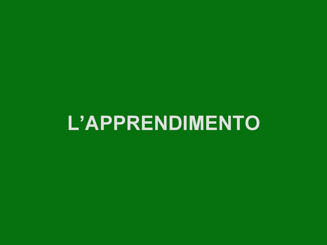 Psicologia Generale Lapprendimento Docsity