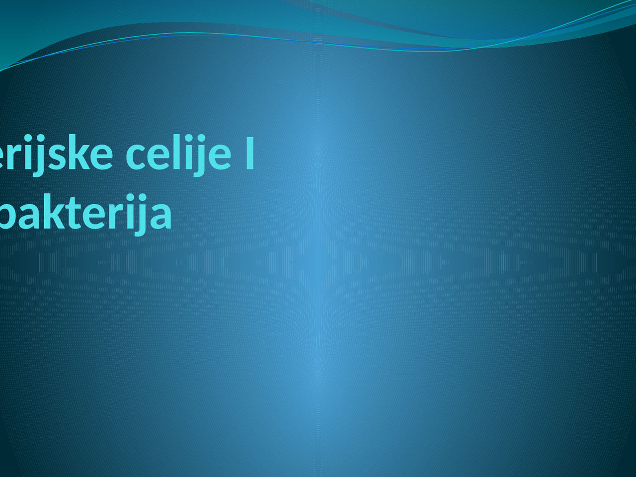 Gradja bakterijske celije | Slajdovi' predlog Mikrobiologija | Docsity