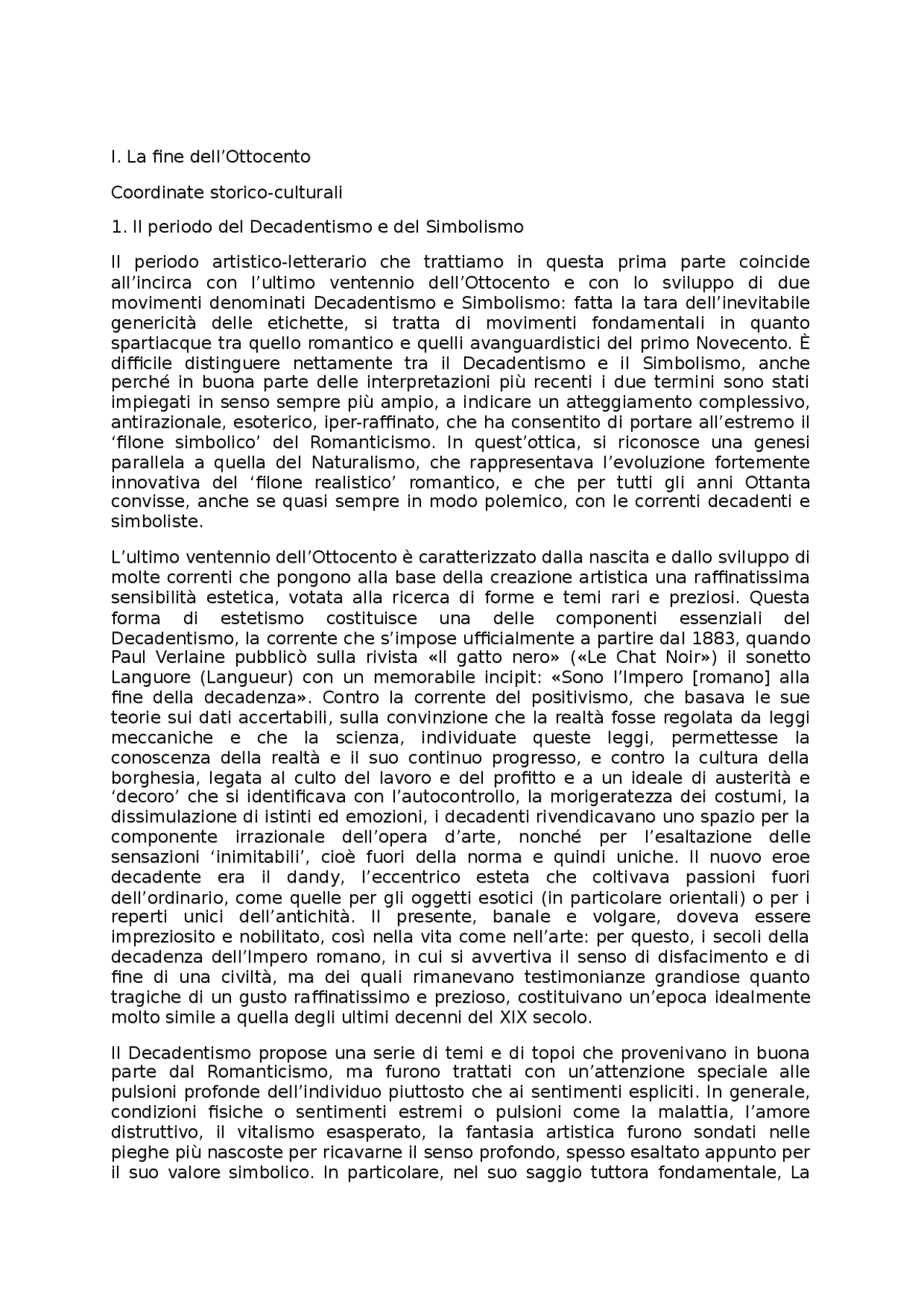 Casadei Santagata Riassunto Manuale Docsity