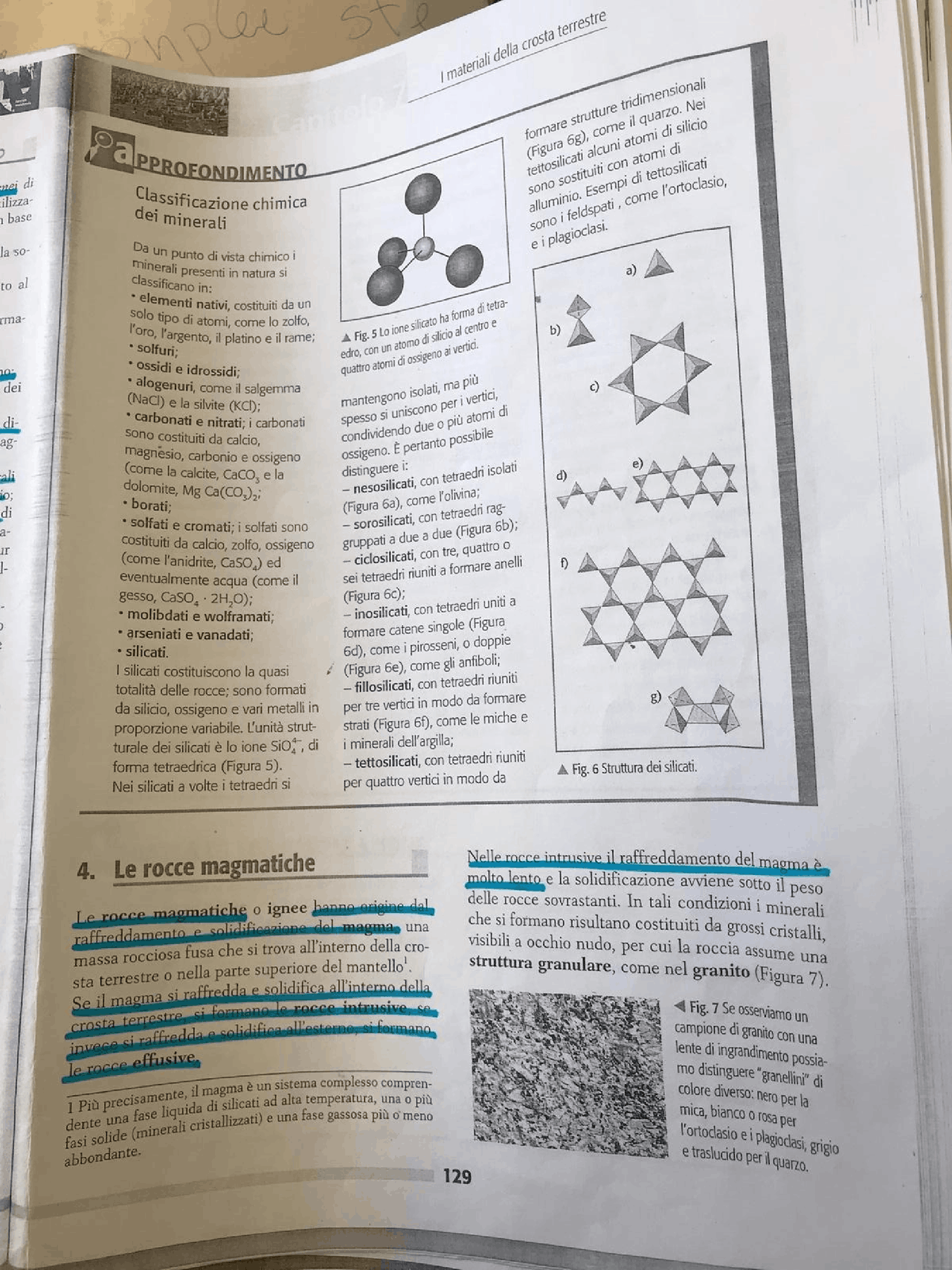 Appunti Scienze Su I Minerali Docsity