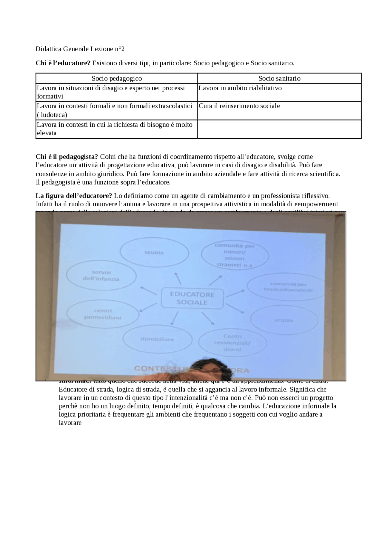 Appunti Di Didattica Generale E Speciale Docsity