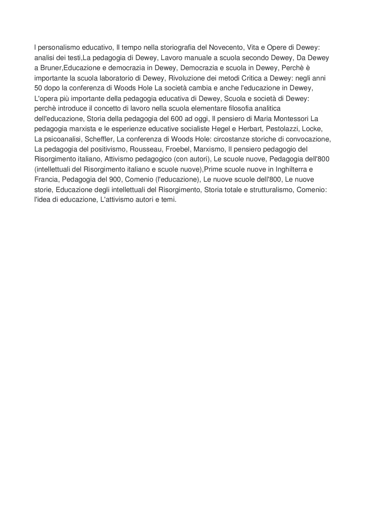 Il Personalismo Educativo Docsity