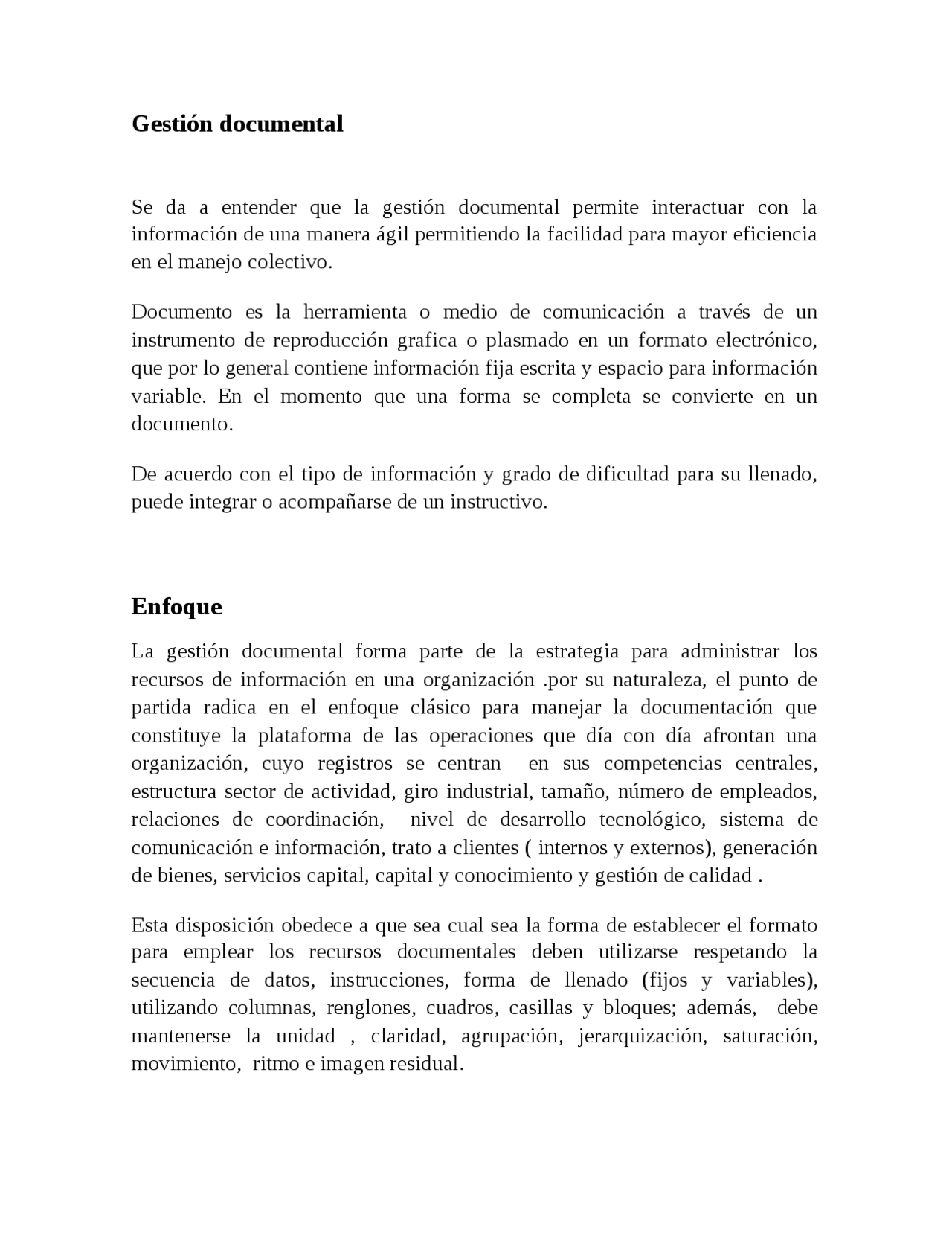 Apuntes Gestión Documental Docsity