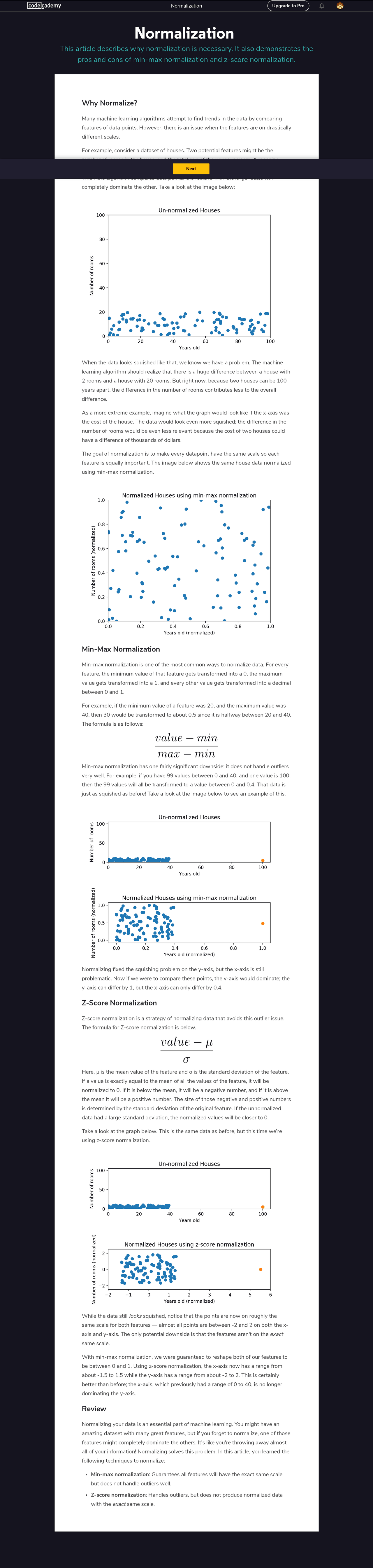 Normalization Of Data Docsity