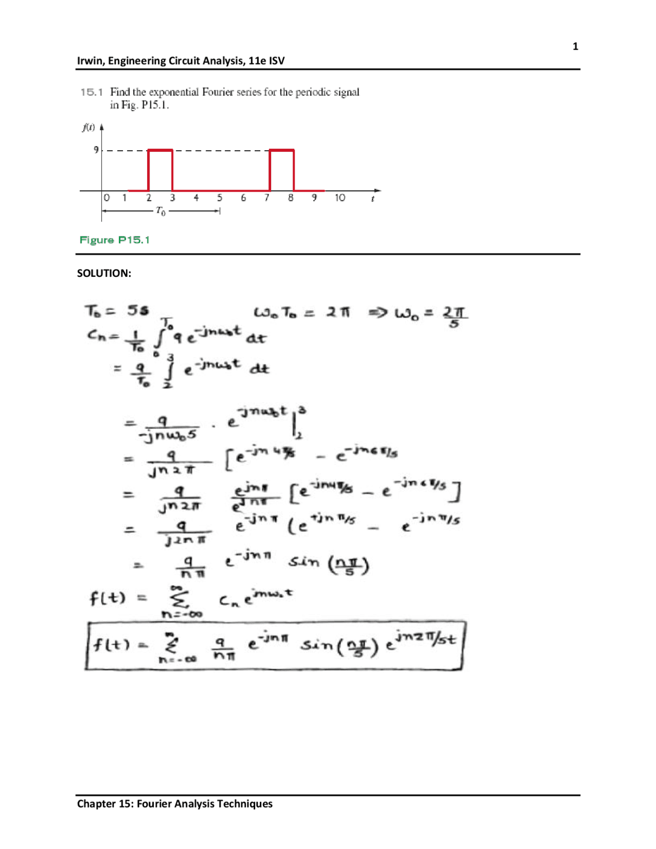 Engineering circuit analysis 11th solution | Study notes Electrical ...
