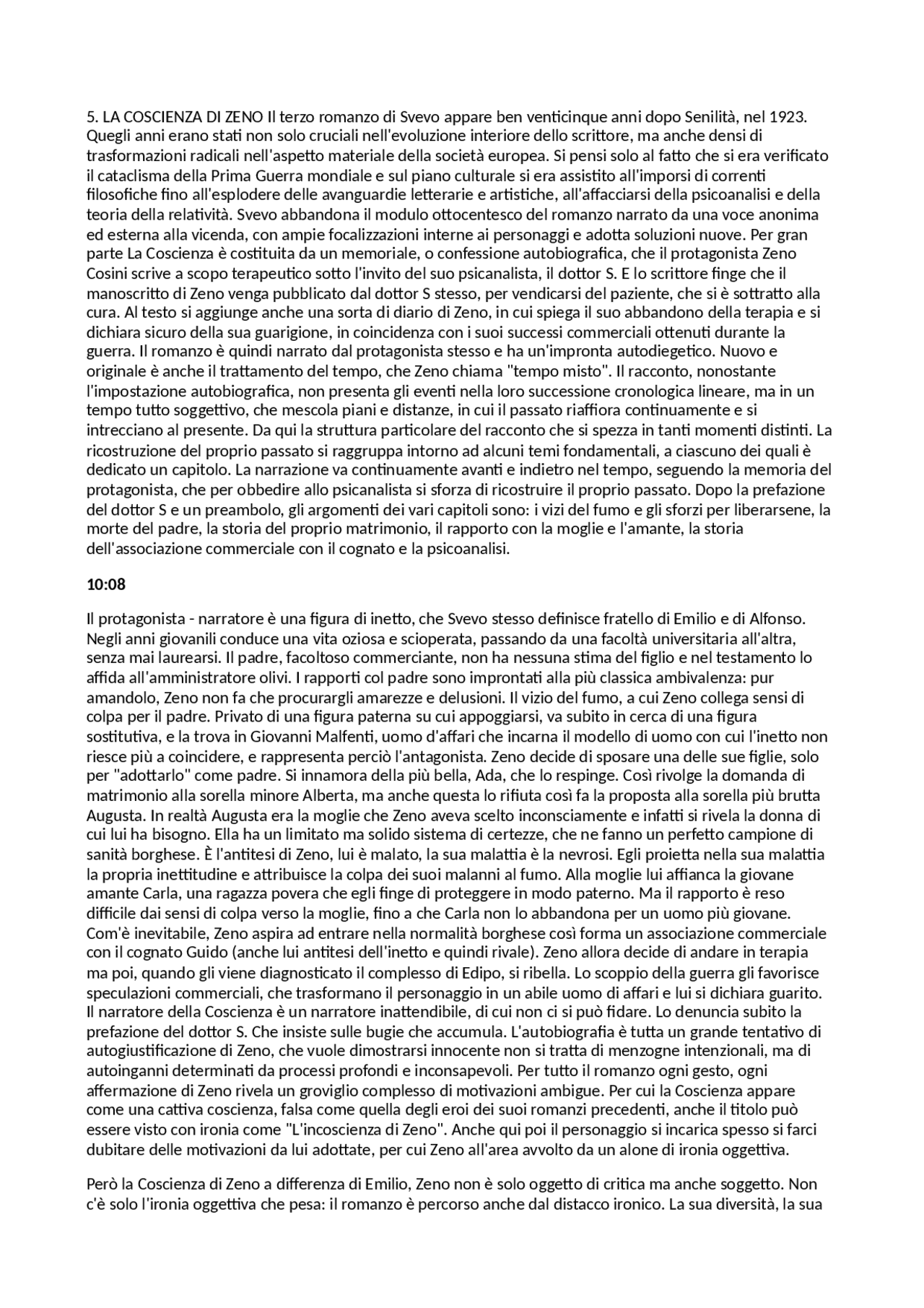 Appunti Di Italiano Docsity