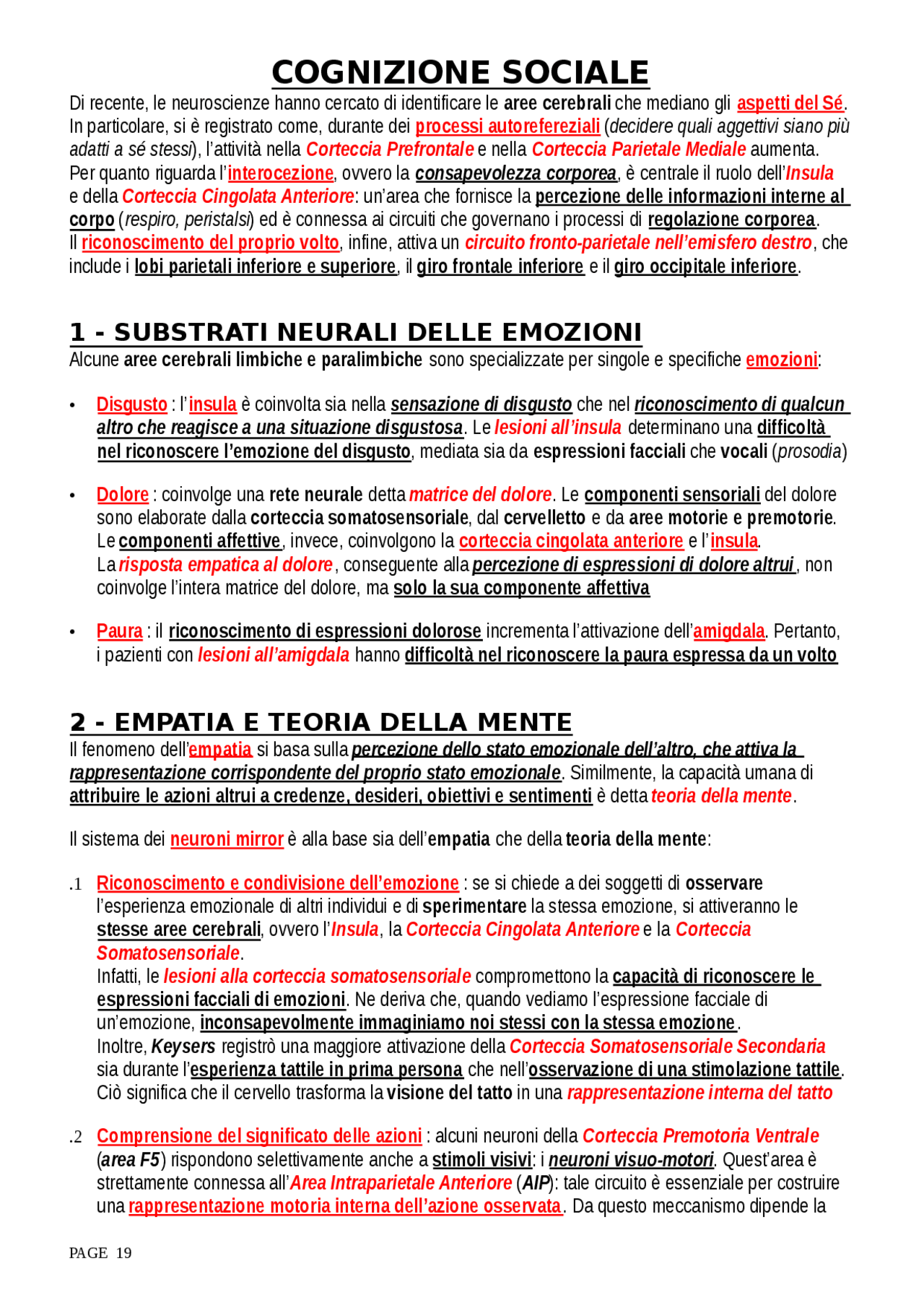 Cognizione Sociale Leggio Docsity