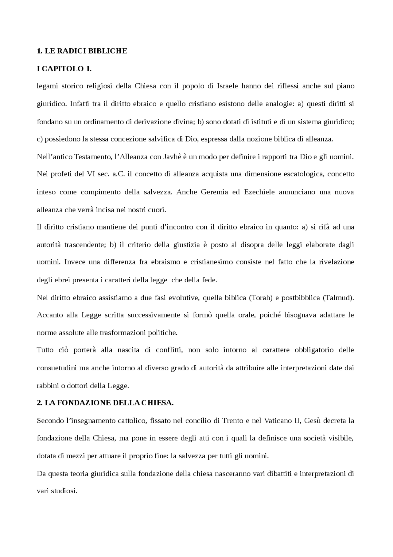 Fantappiè Storia Del Diritto Canonico Docsity