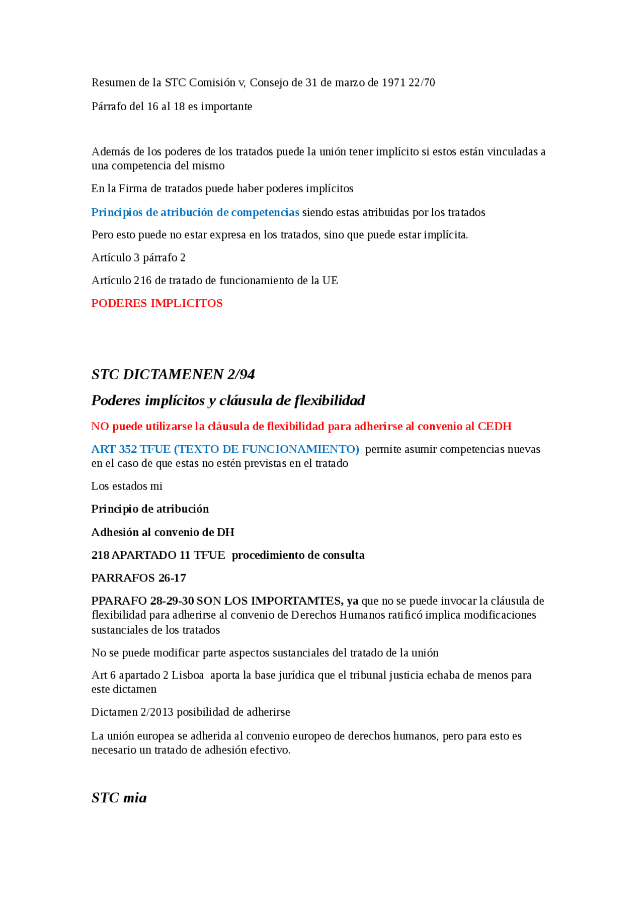 Practica 1 DERECHO COMUNITARIO - Docsity