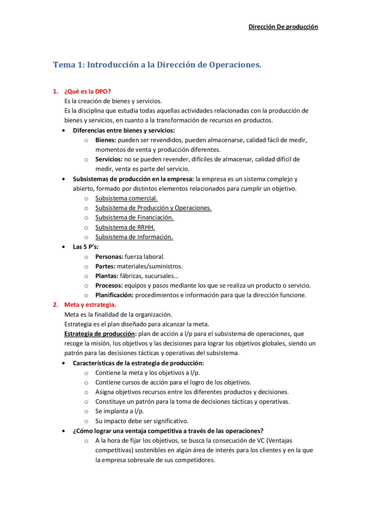 Dirección De Producción Docsity