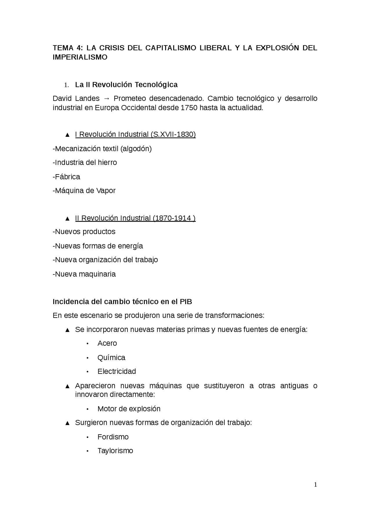 Tema 4 Rrll Historia Docsity
