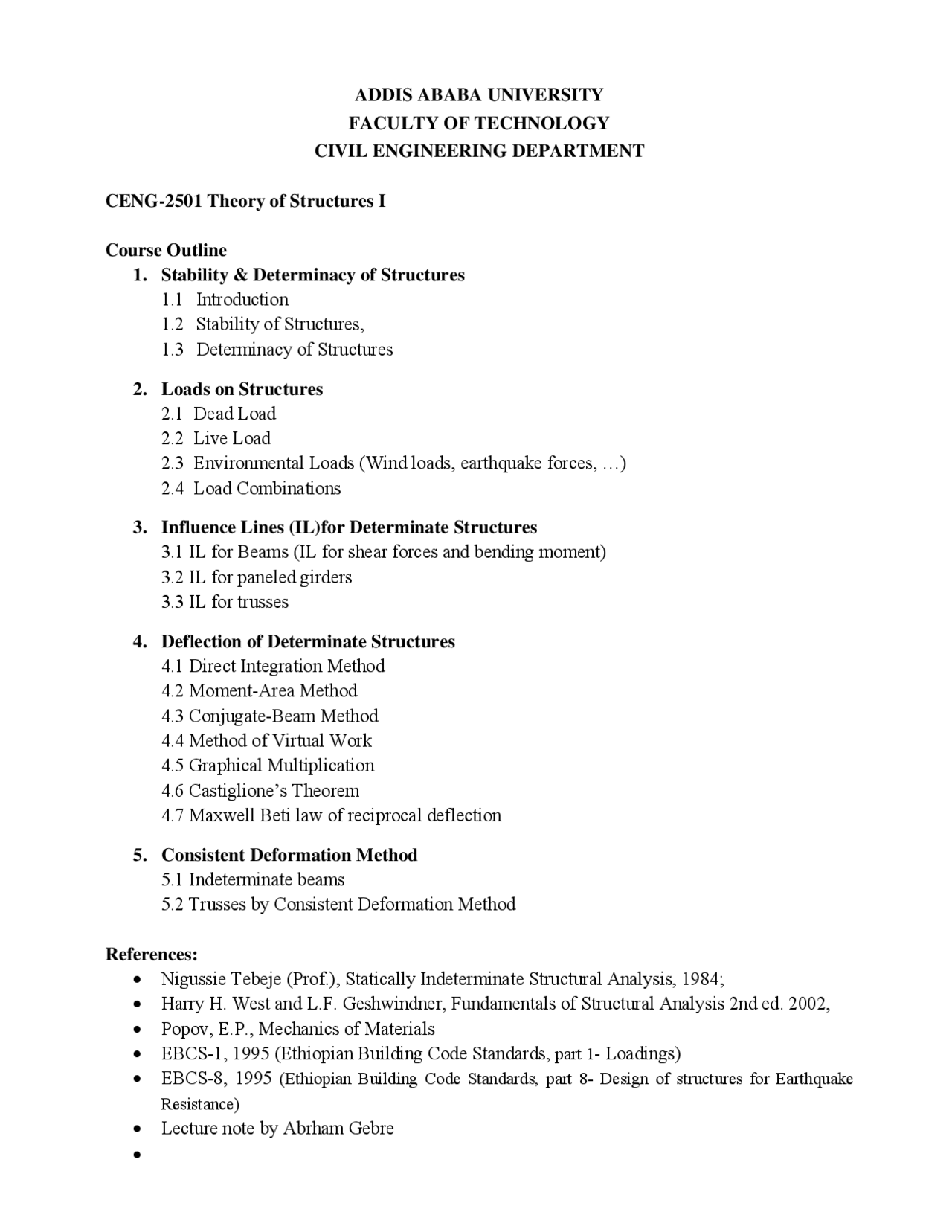 Structural Engineering Note Docsity