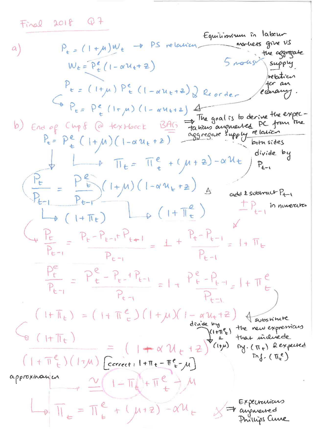 PC derivation and graphs - Docsity