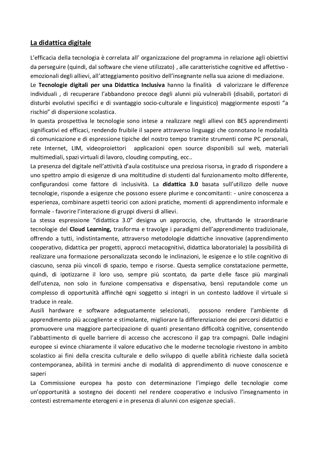 Percorso 24 Cfu 6 Docsity