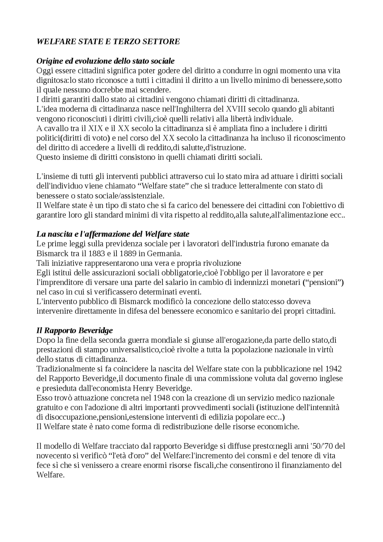 Schemi Scienze Umane Docsity