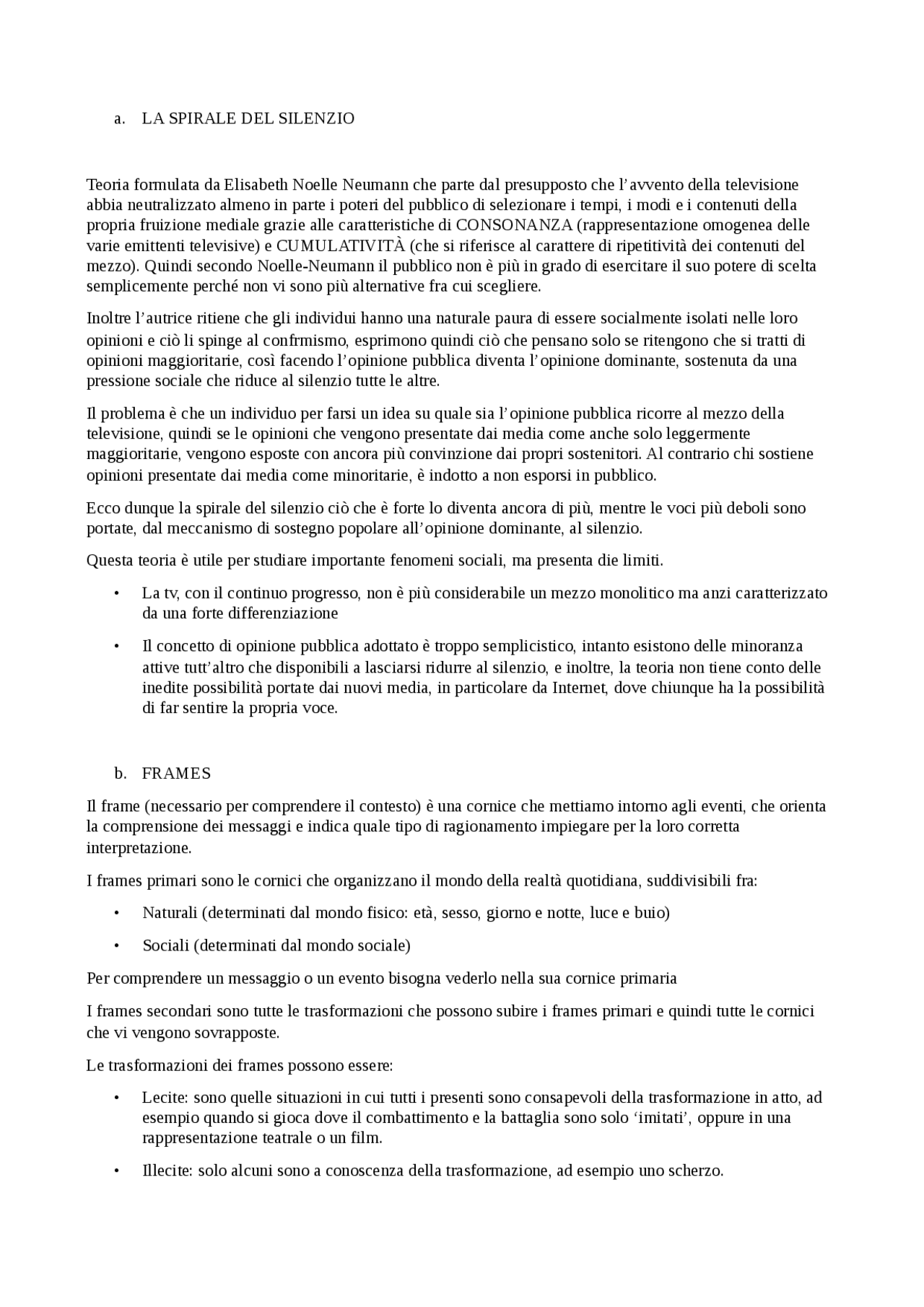 Sociologia Della Comunicazione Docsity
