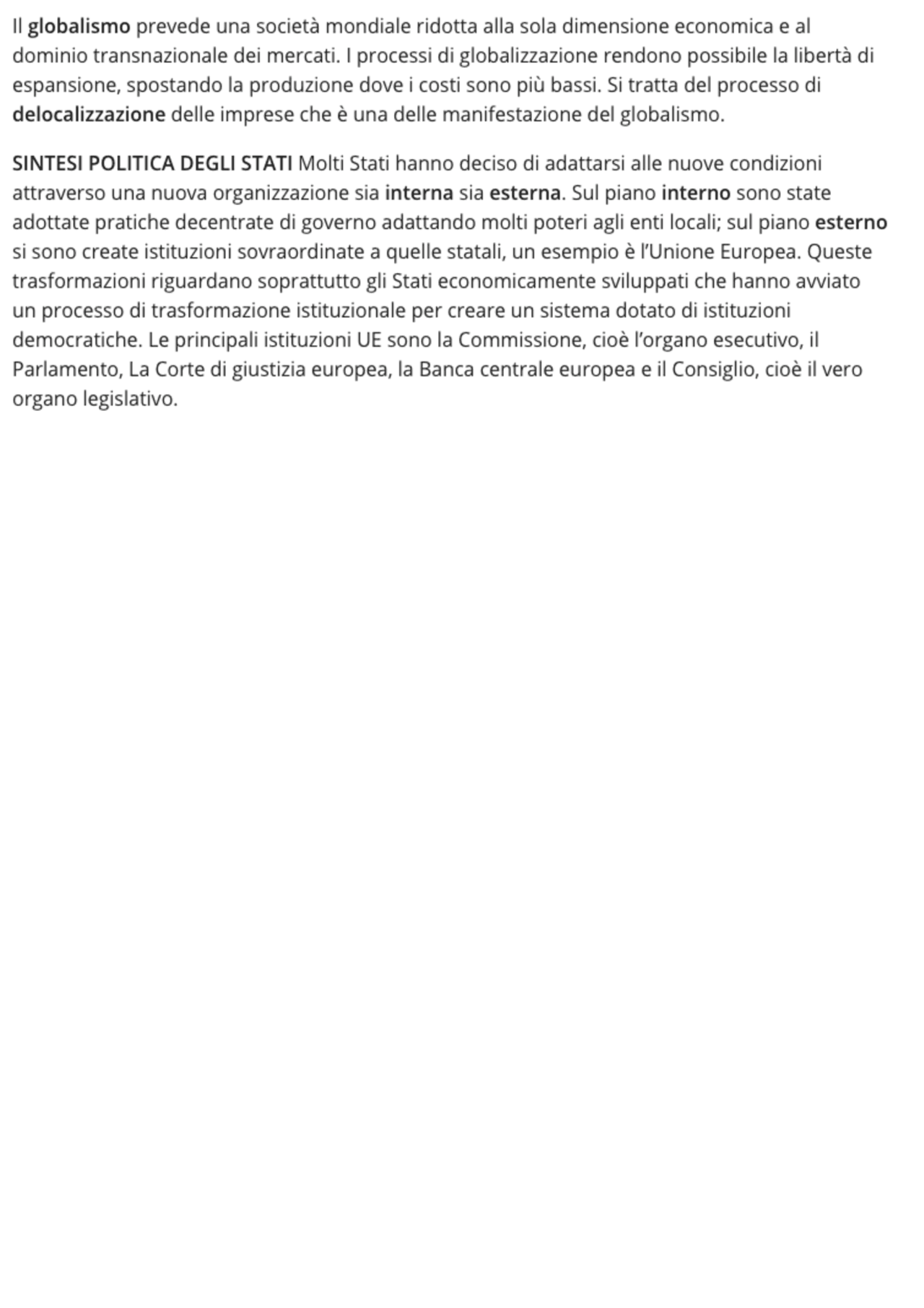 Sociologia Concetti Base Docsity