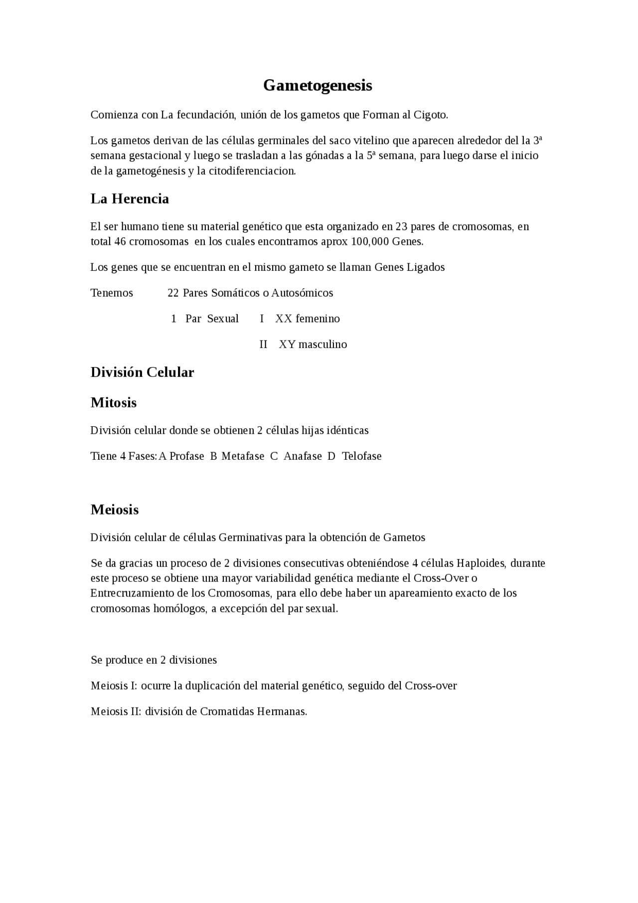 Embriologia Humana Resumos Docsity