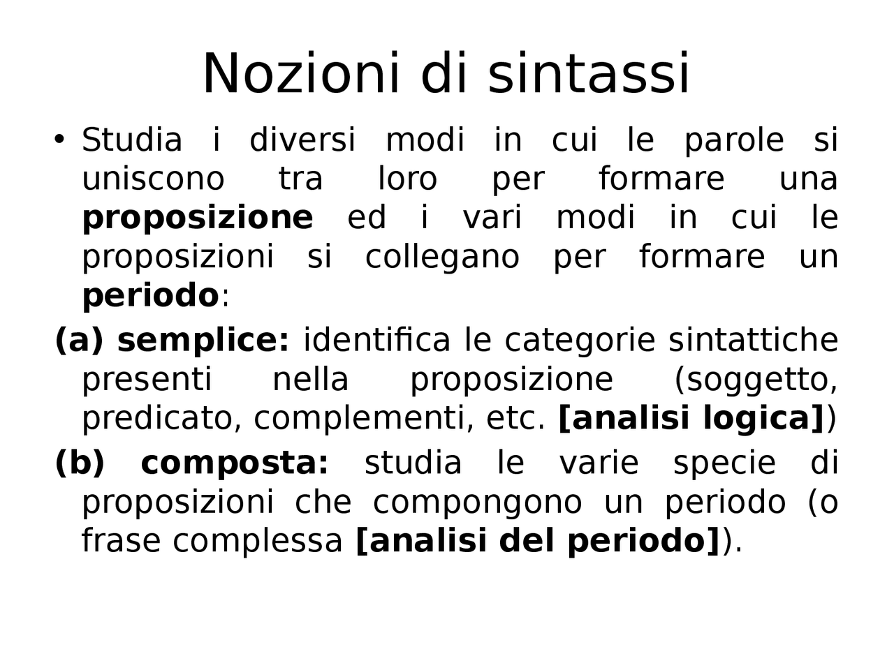 Pptx Sintassi Latino 1 Docsity