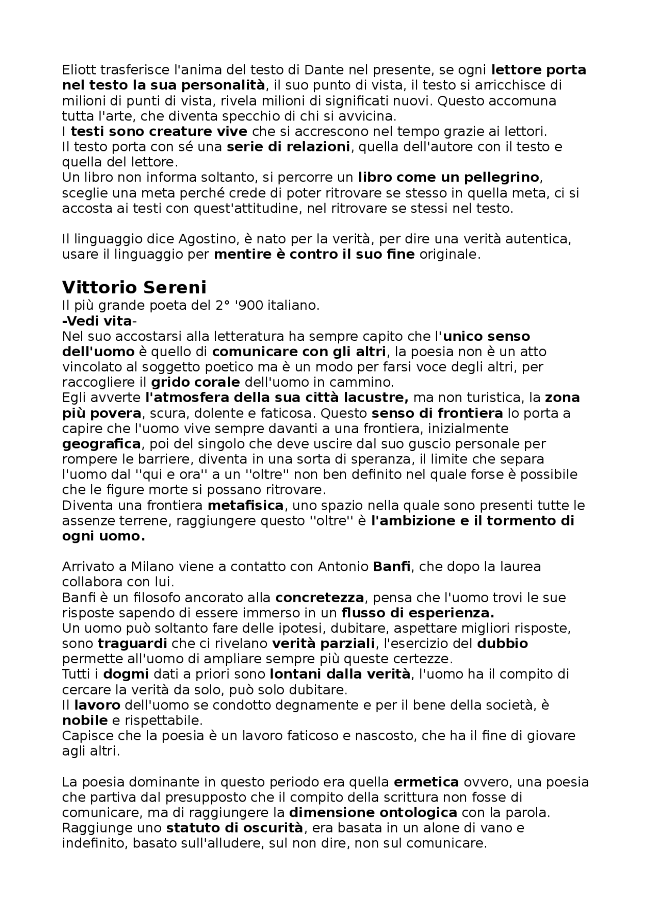 Appunti Italiano Per La Comunicazione Docsity