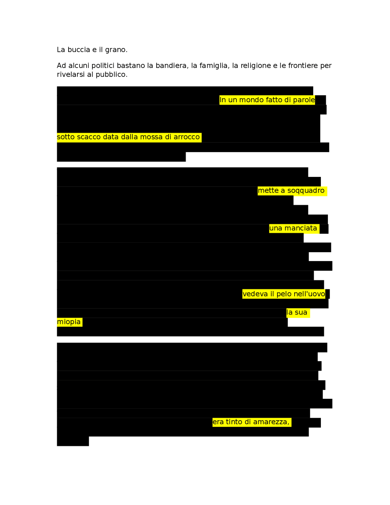 Traduzione Lingua Spagnola Docsity