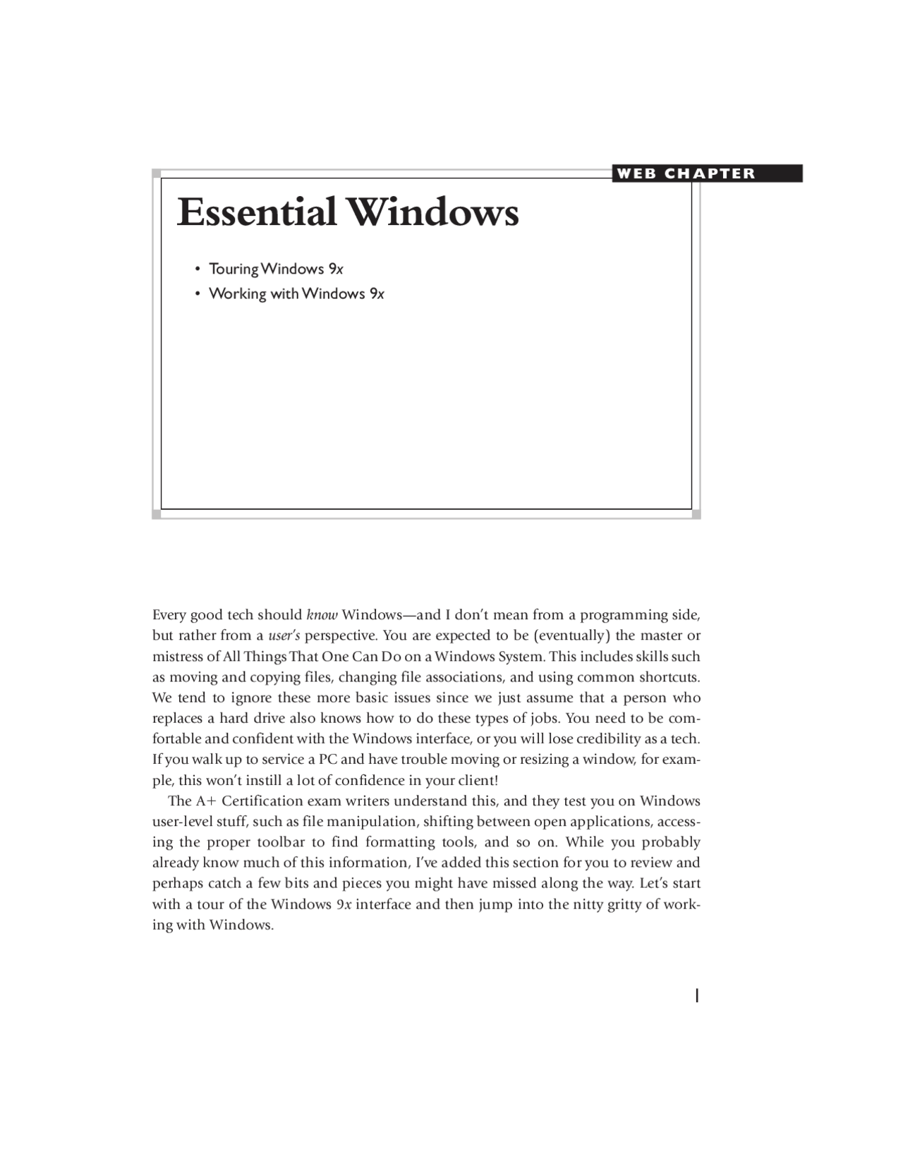 Window Essential Papers Docsity
