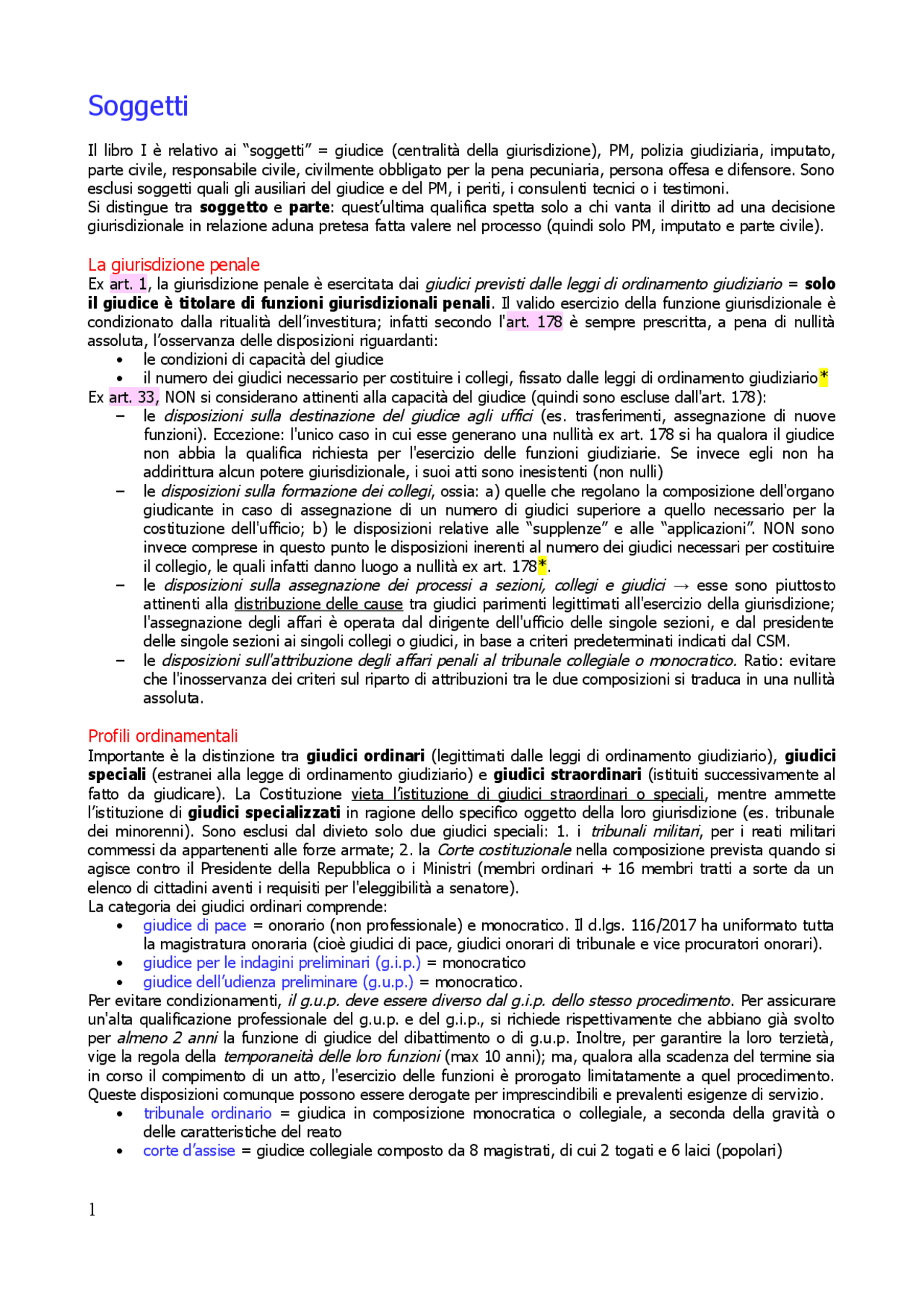 Riassunto Procedura Penale Conso Grevi Docsity