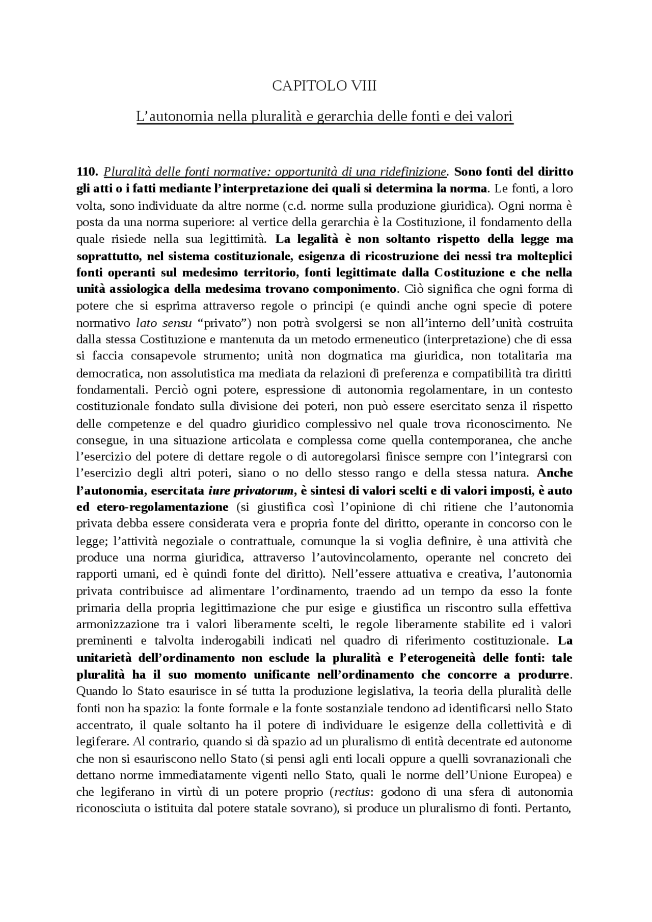Riassunto Diritto Civile Docsity