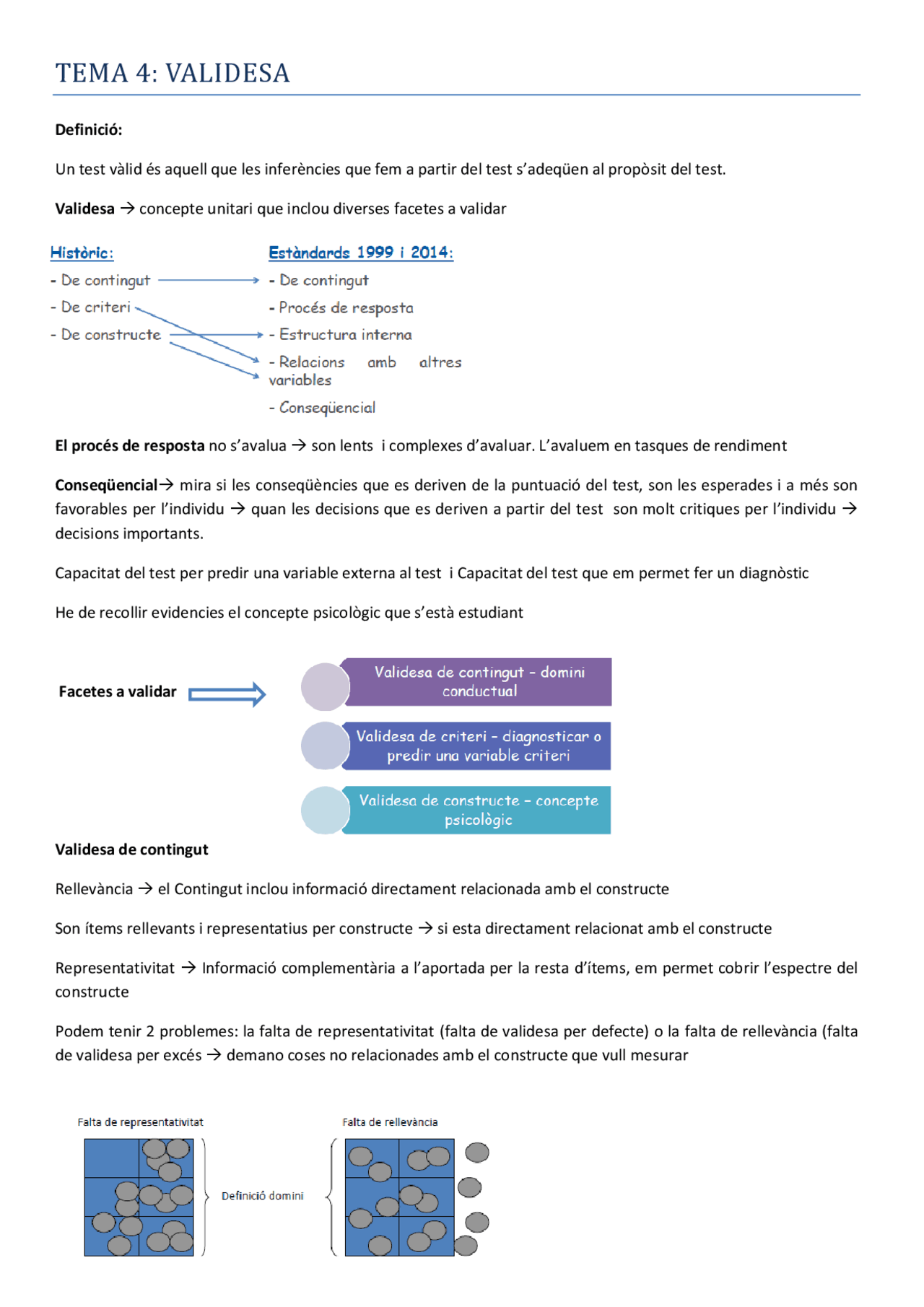 Psicometría Apuntes Tema 4 Docsity