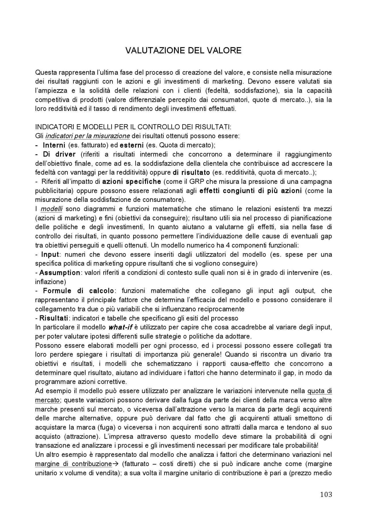 Marketing Principi E Strumenti Docsity