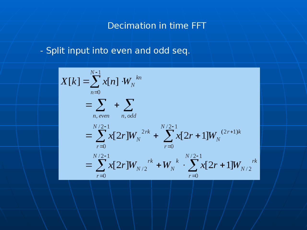 Digital Signal Processing Docsity