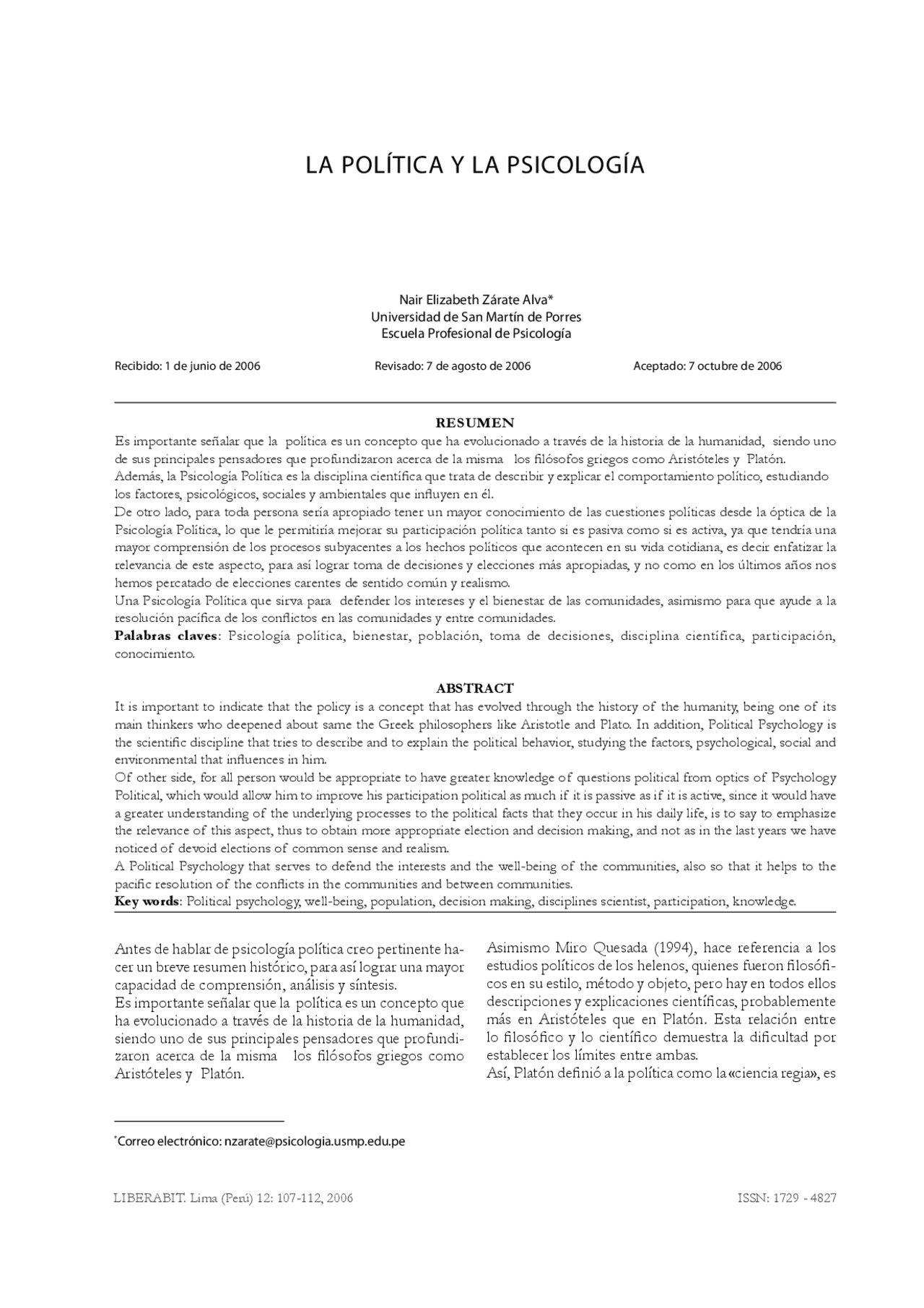 Psicología Política: El estudio del comportamiento político | Apuntes ...