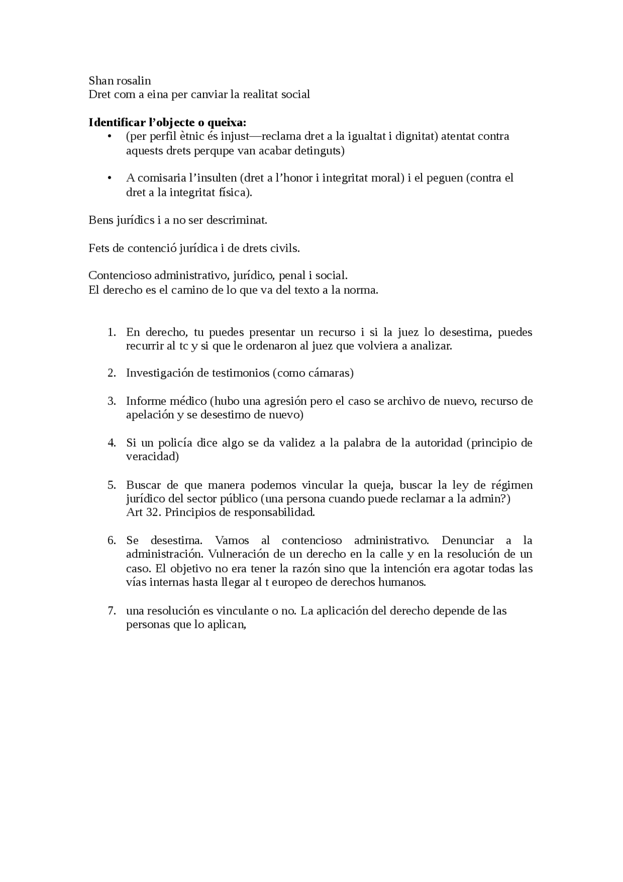 Fonaments Del Dret Sociedad Docsity
