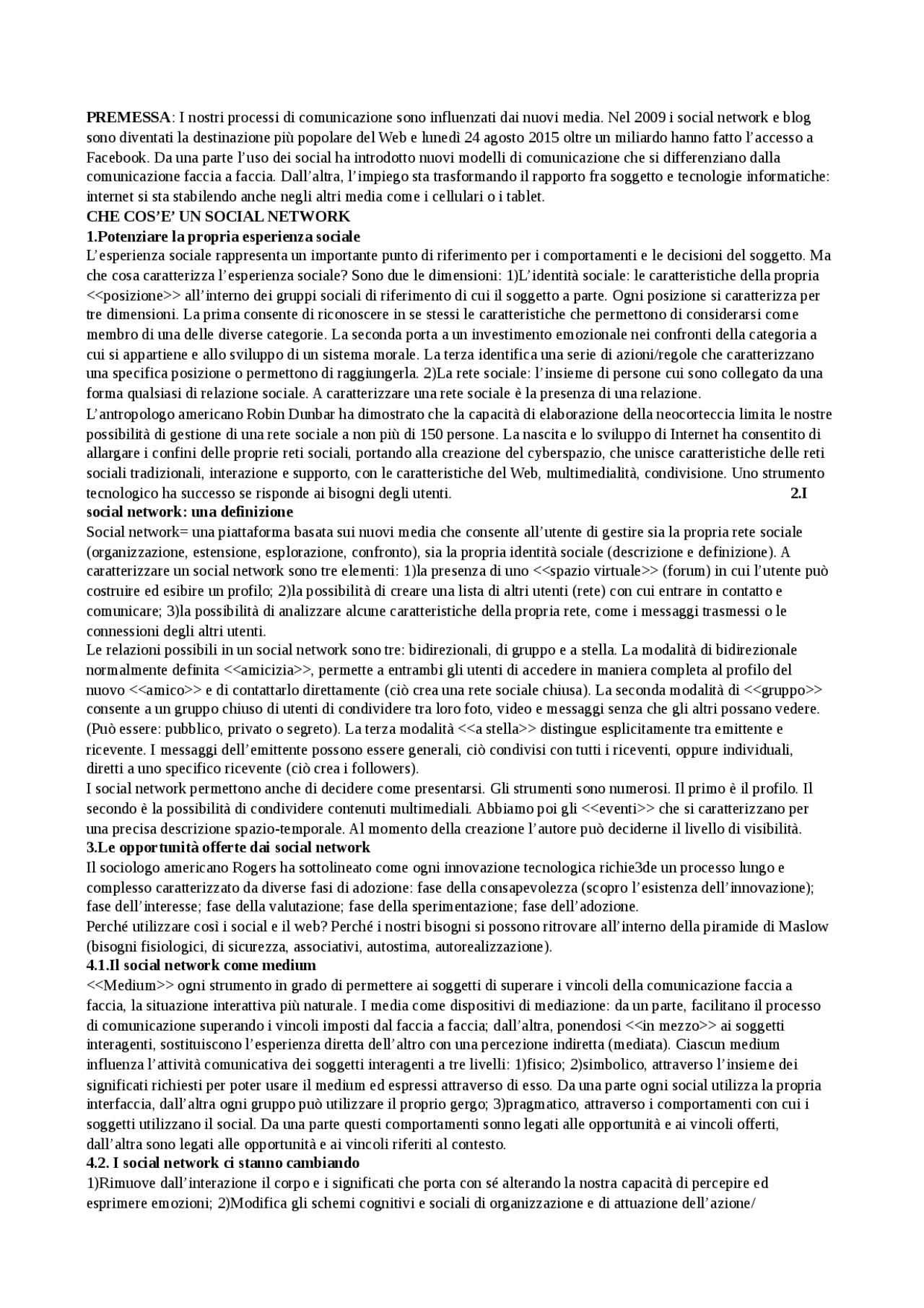 Informatica generale - Docsity