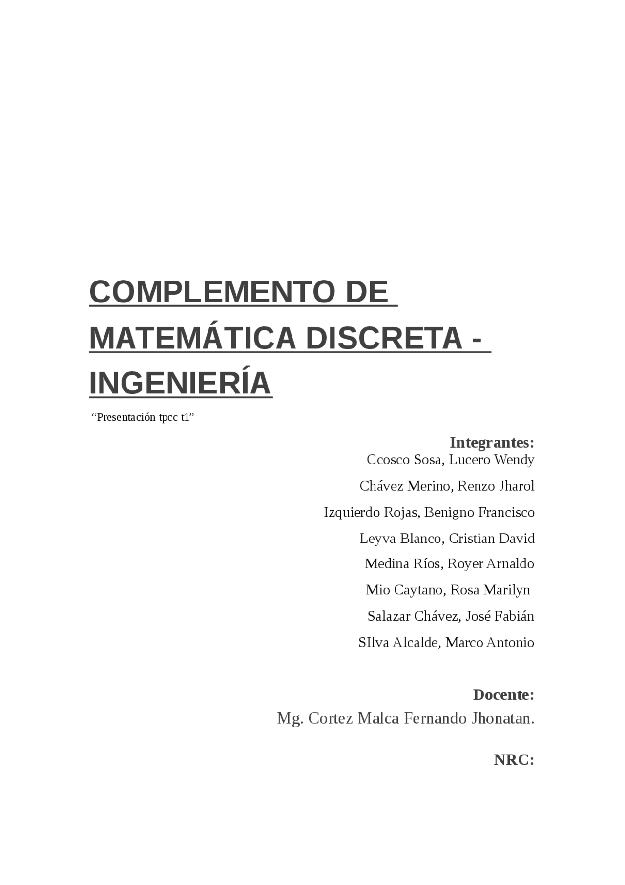 Matematica Discreta Ejercicios Resueltos Docsity