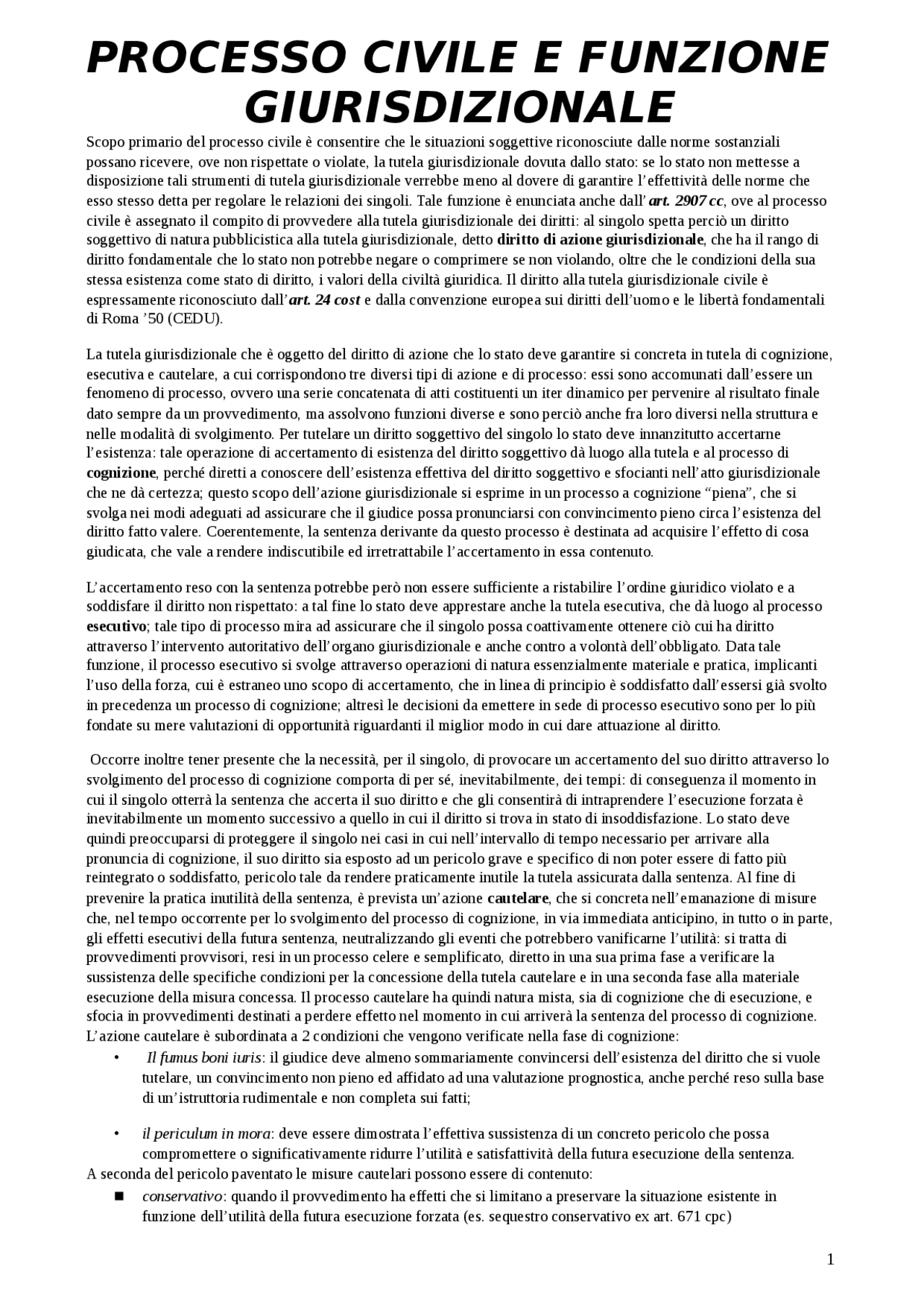 Elementi di diritto processuale civile -E. Merlin - Docsity