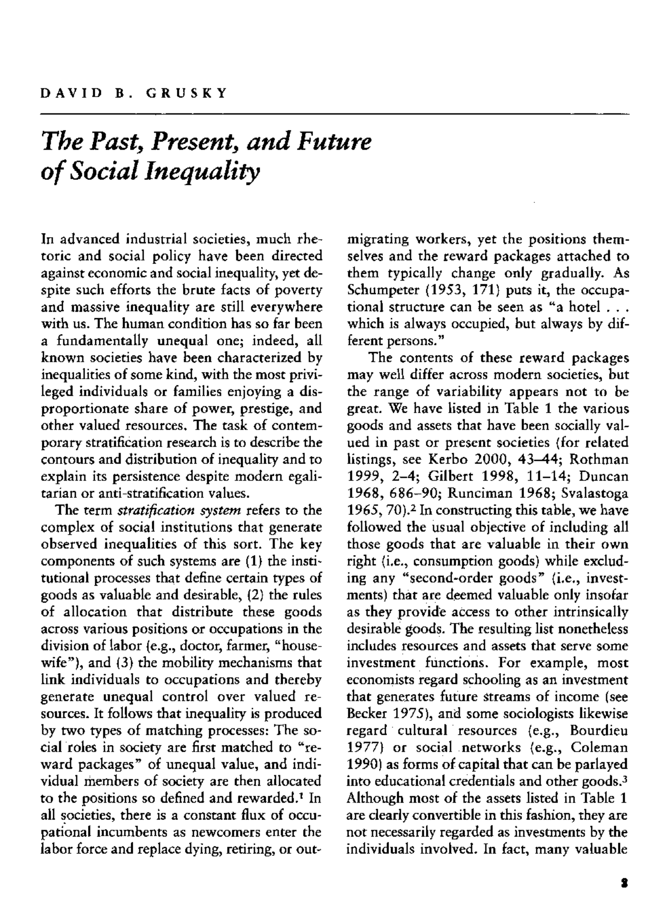 Stratificazione Sociale Docsity
