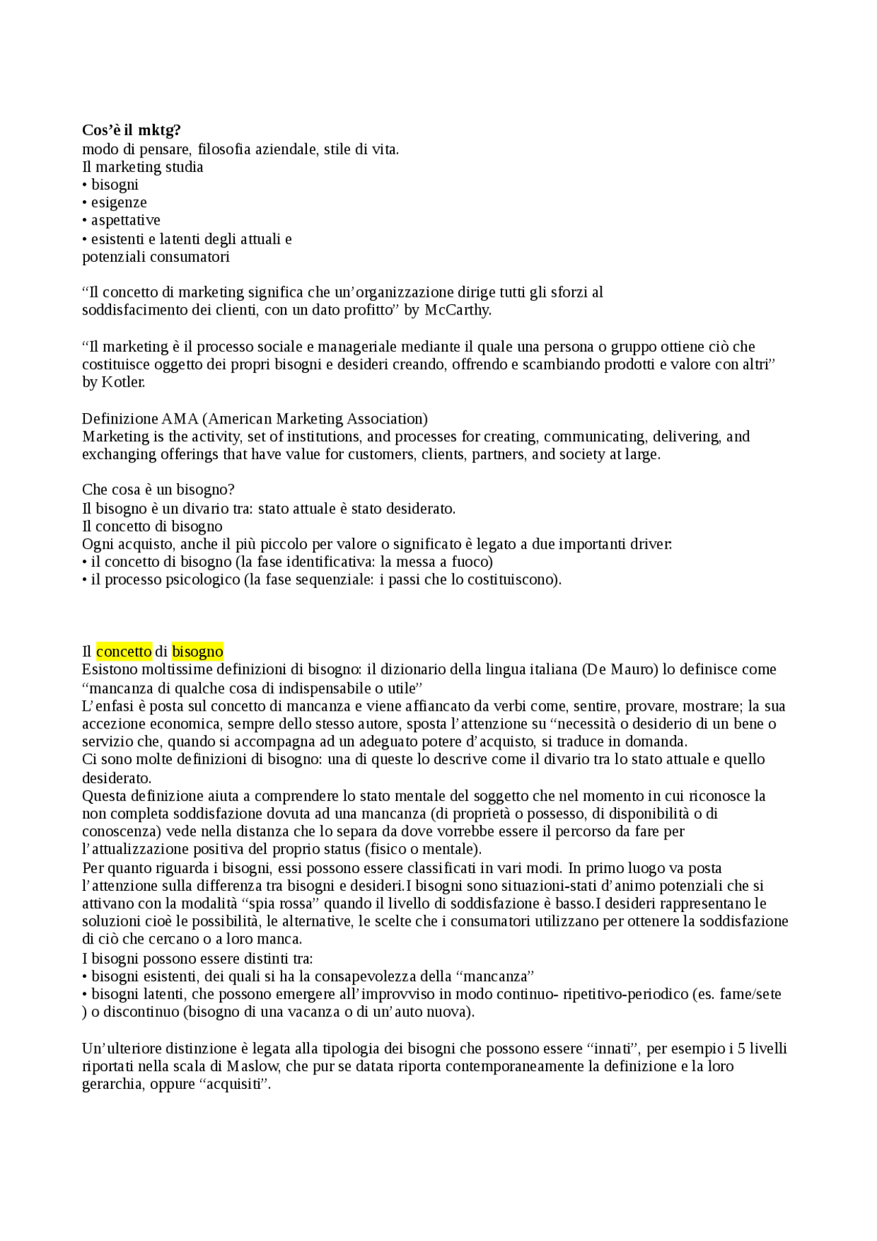 Marketing E Commerce Docsity