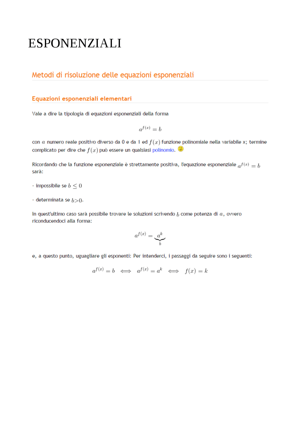 Analisi 1 Matematica Docsity