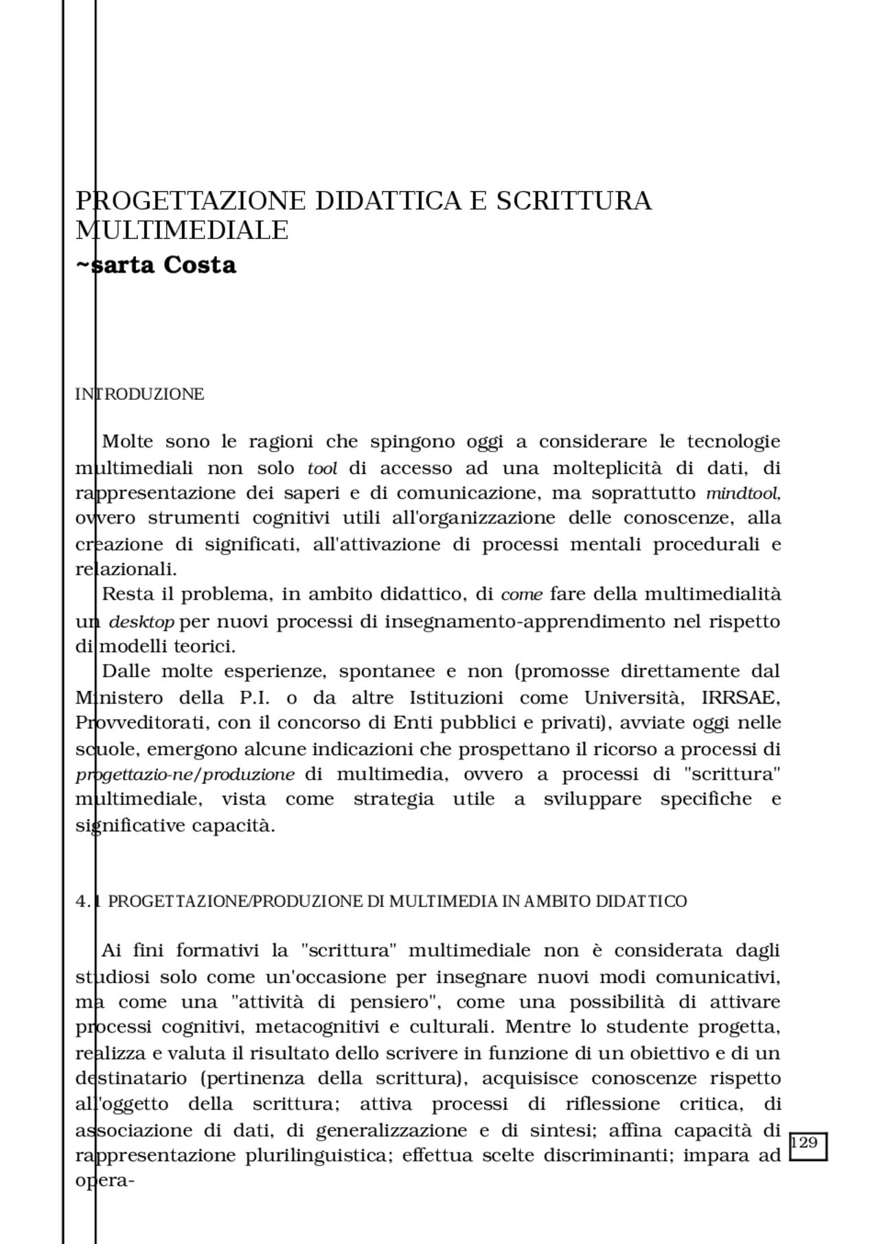 Tecniche E Tecnologie Didattiche Docsity