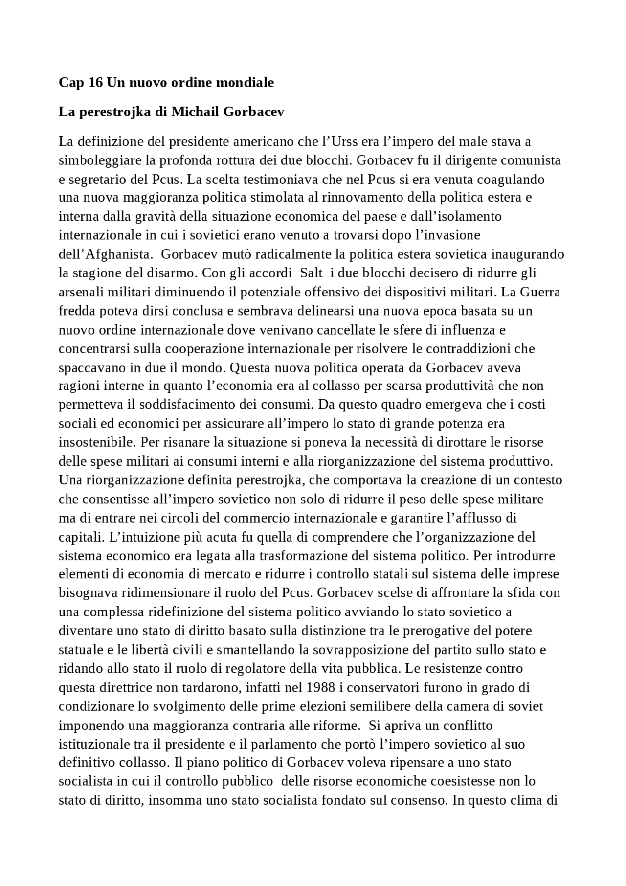 Riassunto Viadotto Sabatucci Docsity
