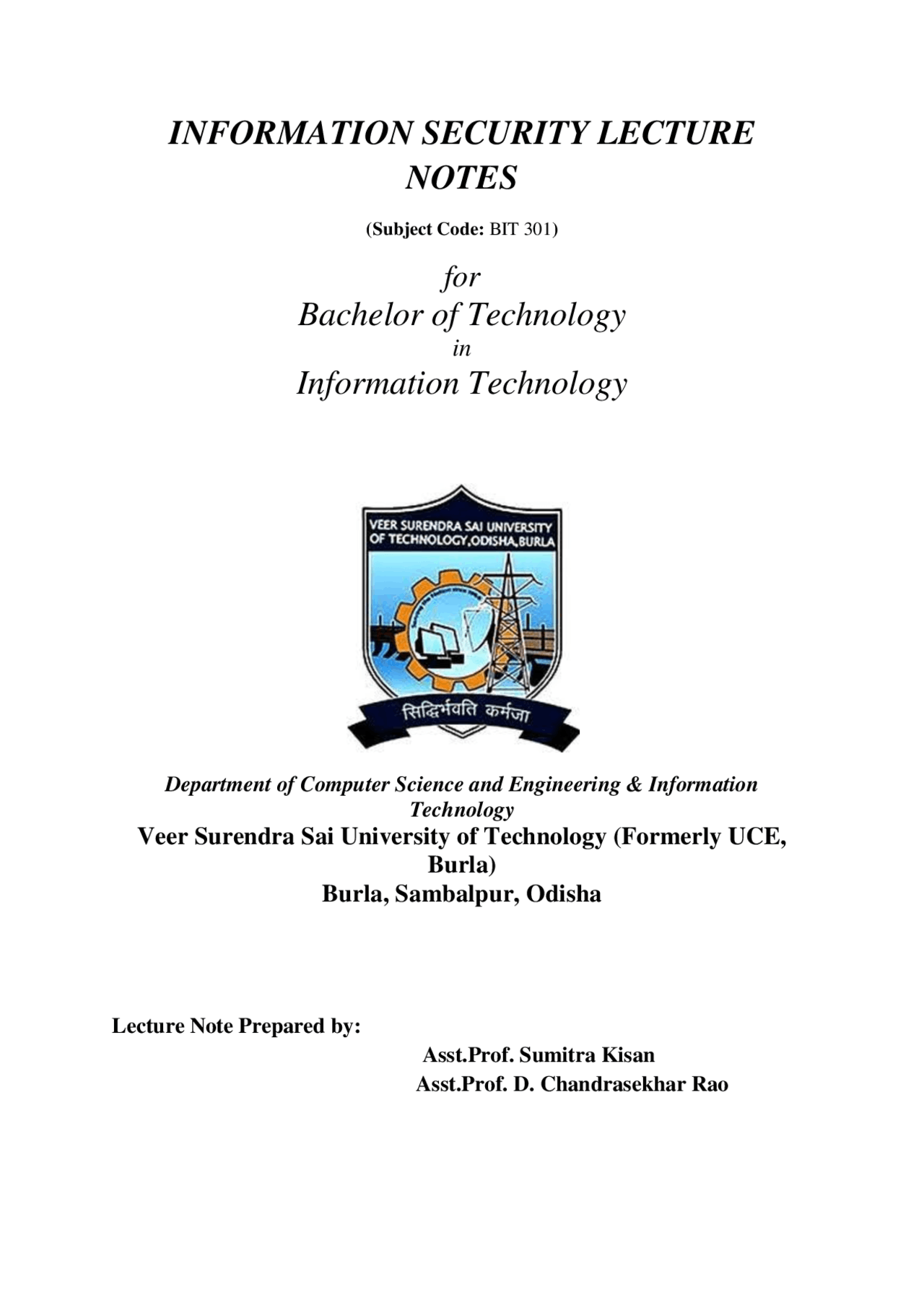 Cyber Security For beginners - Docsity